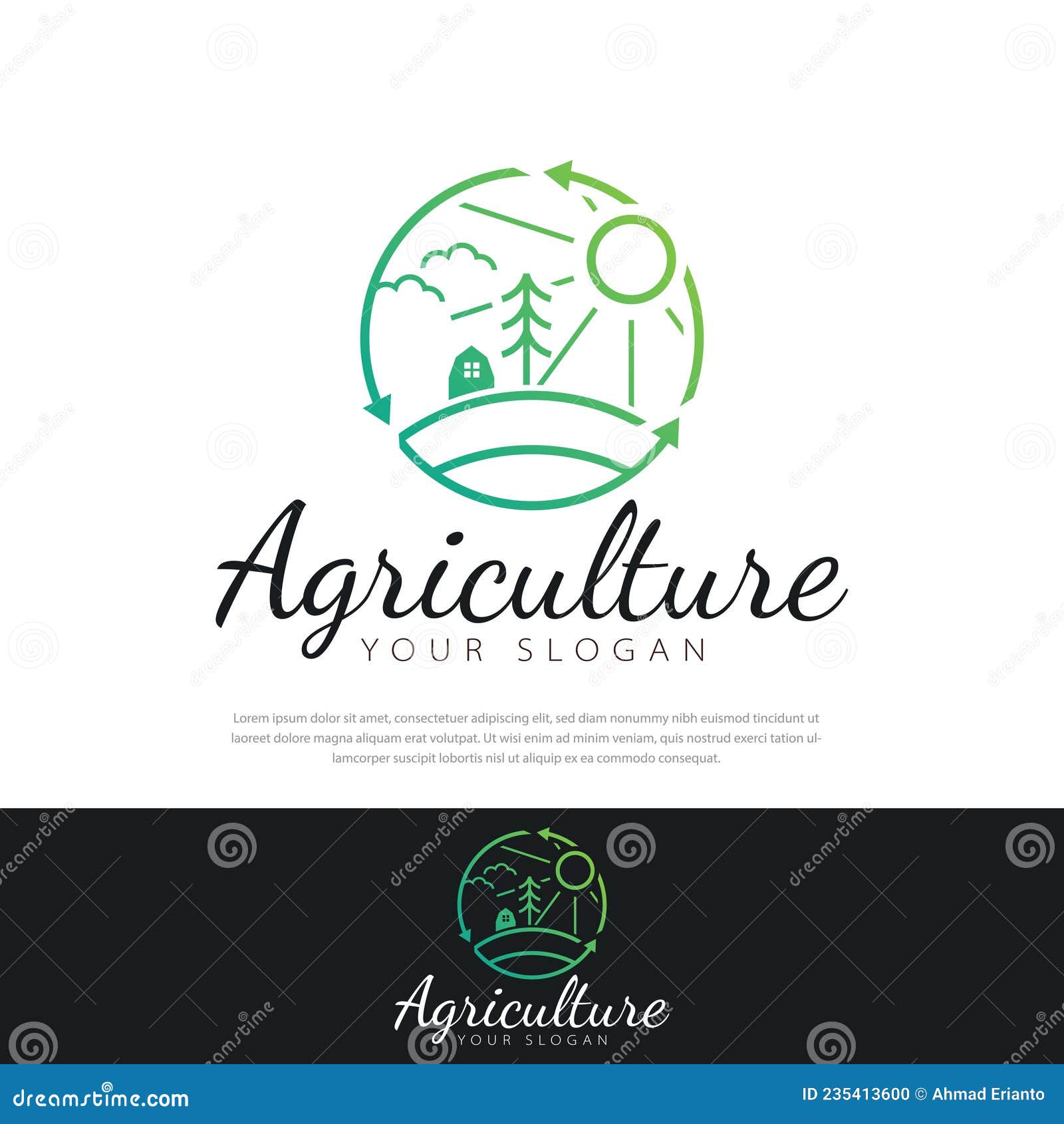 Natural Farm Logo Vector Symbol.ilustrasion,icon Stock Vector ...