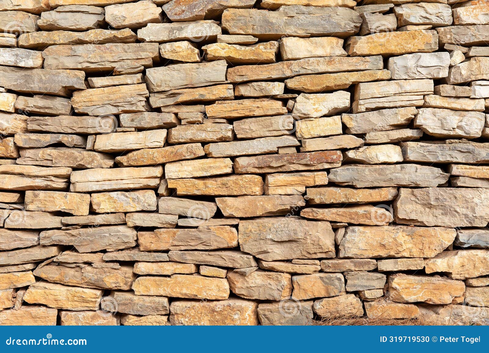 Natural Flat Stones Wall Texture Background for Architecture and Design ...