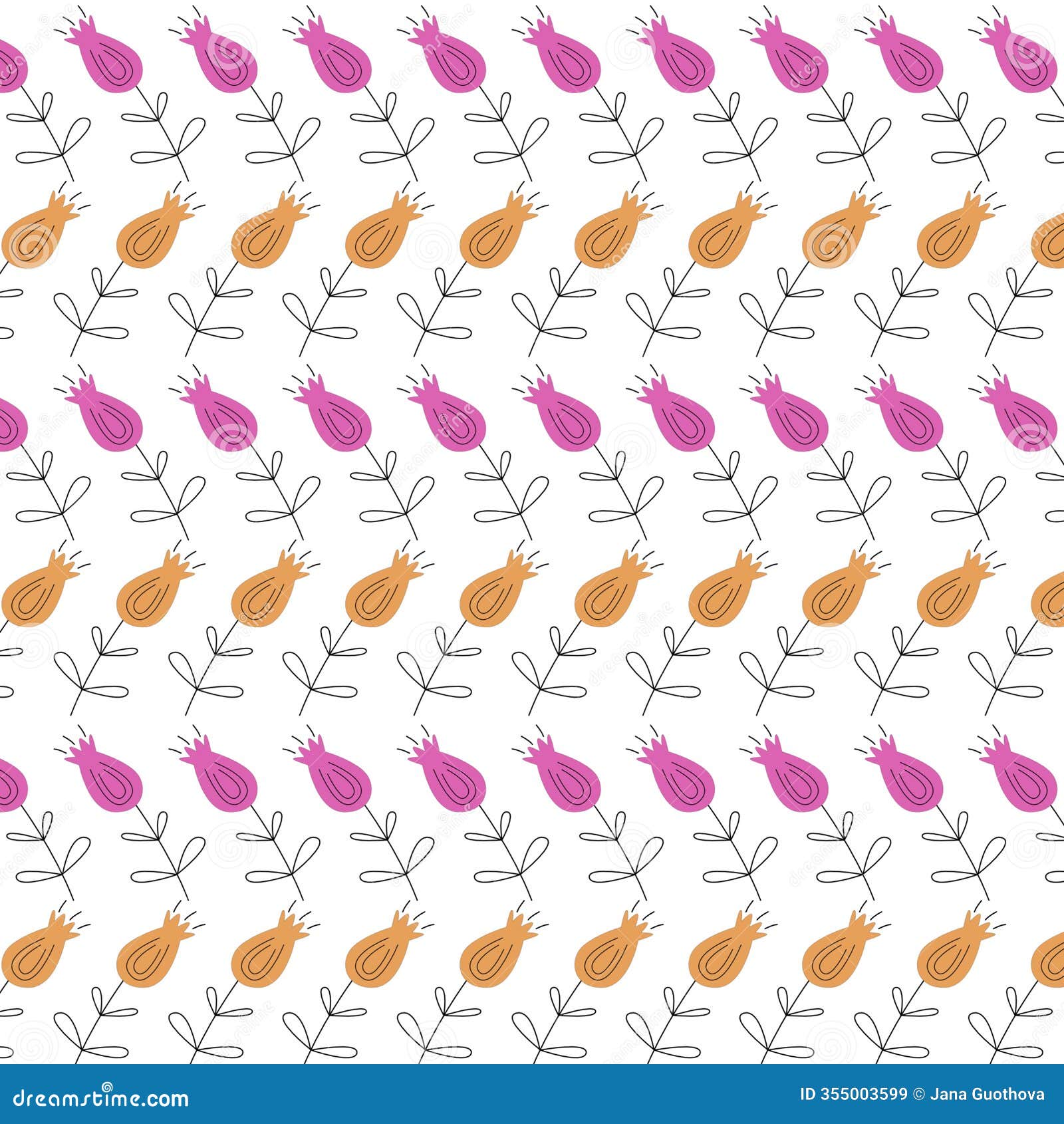 Natural Floral Spring Pattern Texture Background Stock Vector - Illustration of summer2025 ...