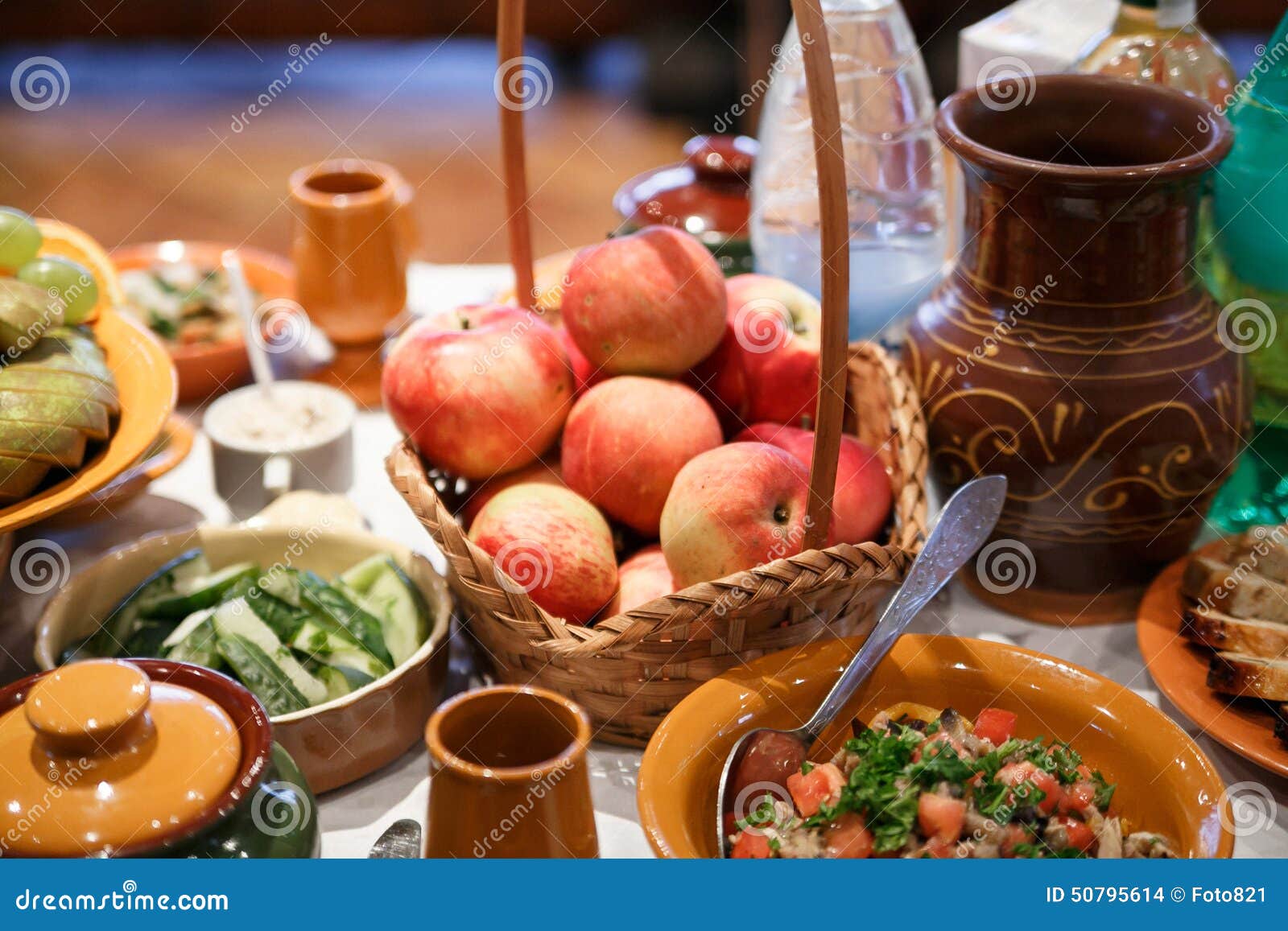 Natural food stock photo. Image of dinner, agriculture - 50795614