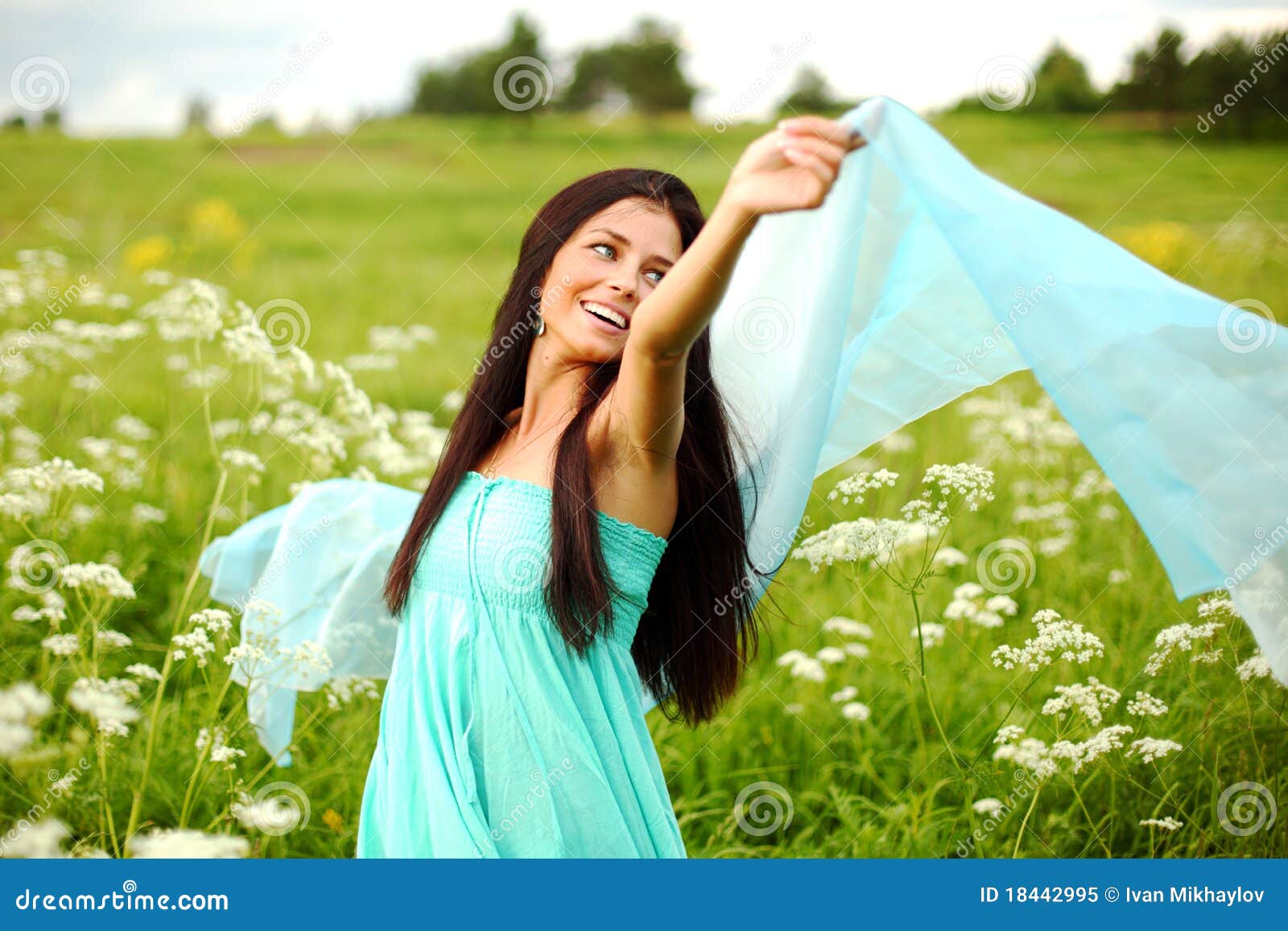 Natural freedom stock image. Image of adult, dress, love - 18442995
