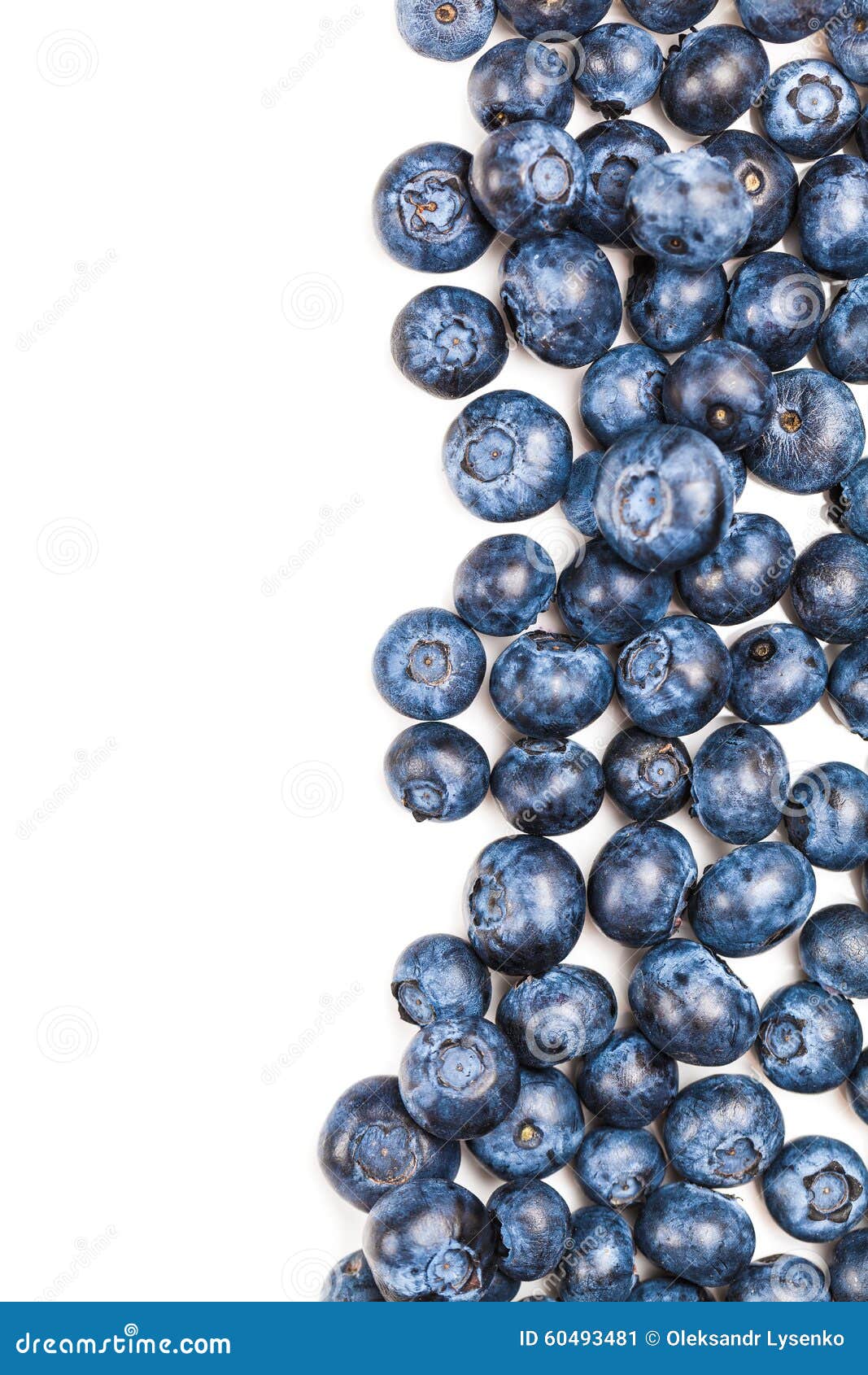 Natural Fresh Blueberries Closeup Stock Image - Image of organic ...