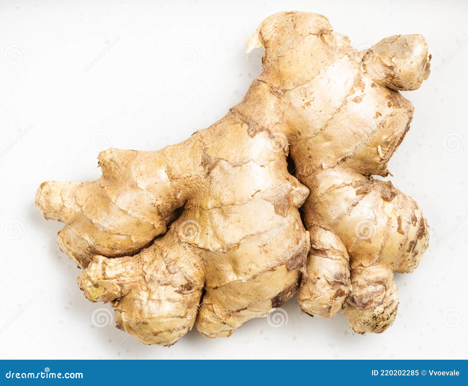 Natural Fresh Whole Ginger Root on Gray Plate Stock Image - Image of ...
