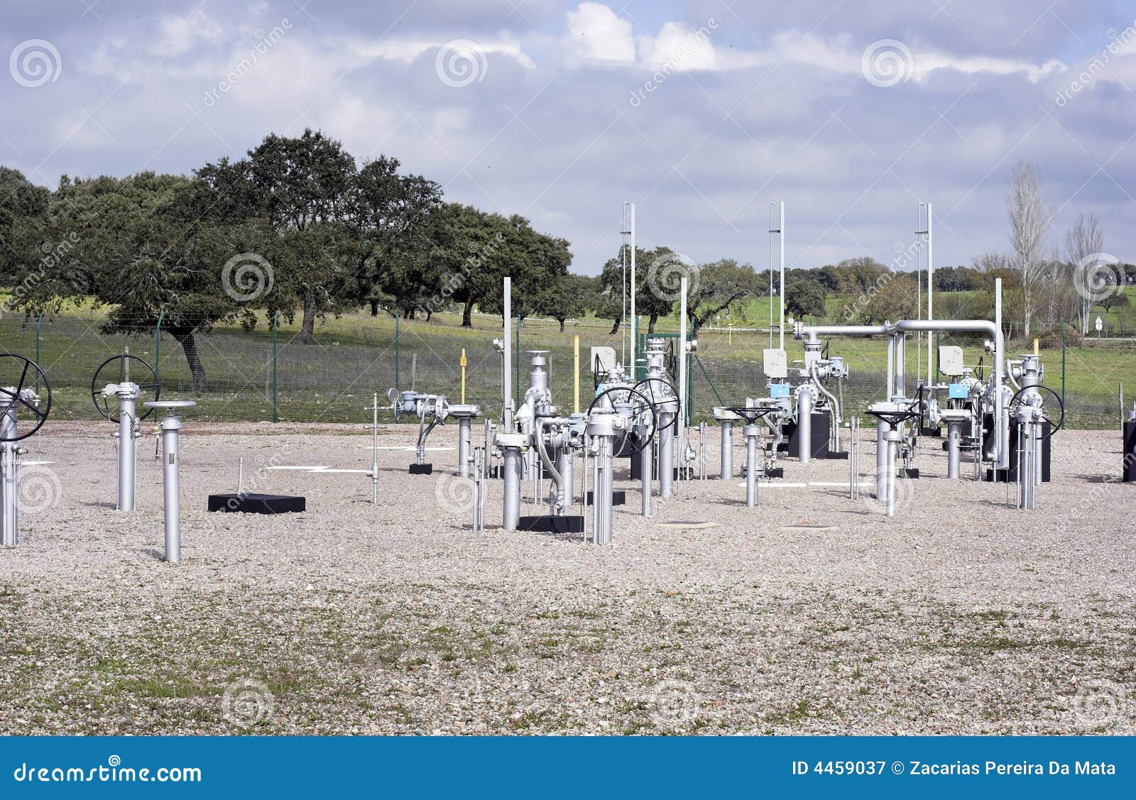 Natural gas distribution stock image. Image of storage - 4459037