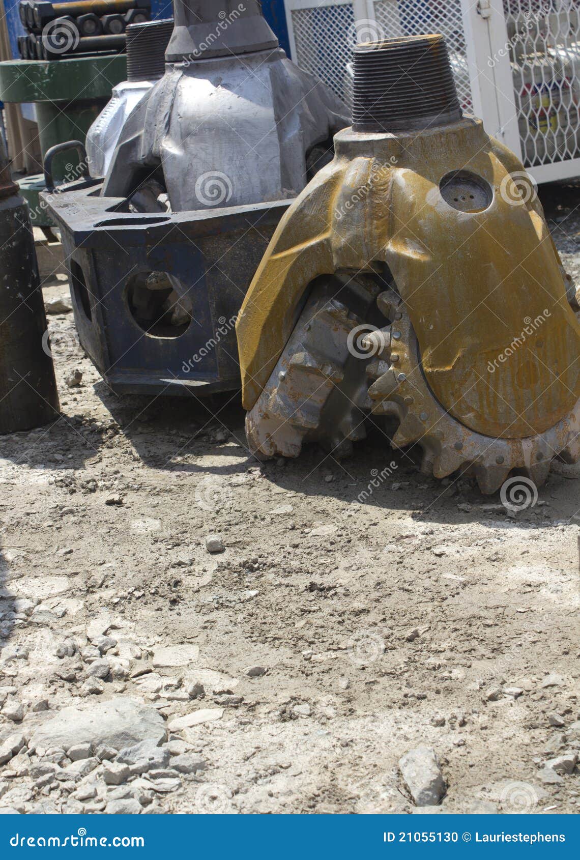 Natural Gas Drilling Bits stock photo. Image of drilling - 21055130