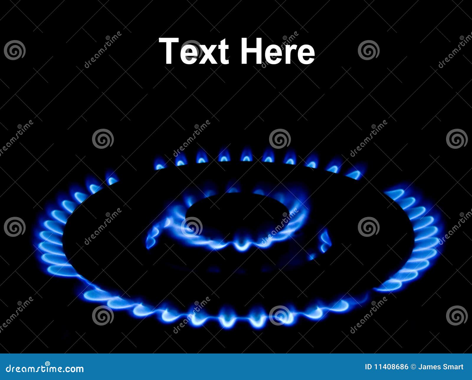 Natural Gas Flame stock photo. Image of blue, domestic - 11408686