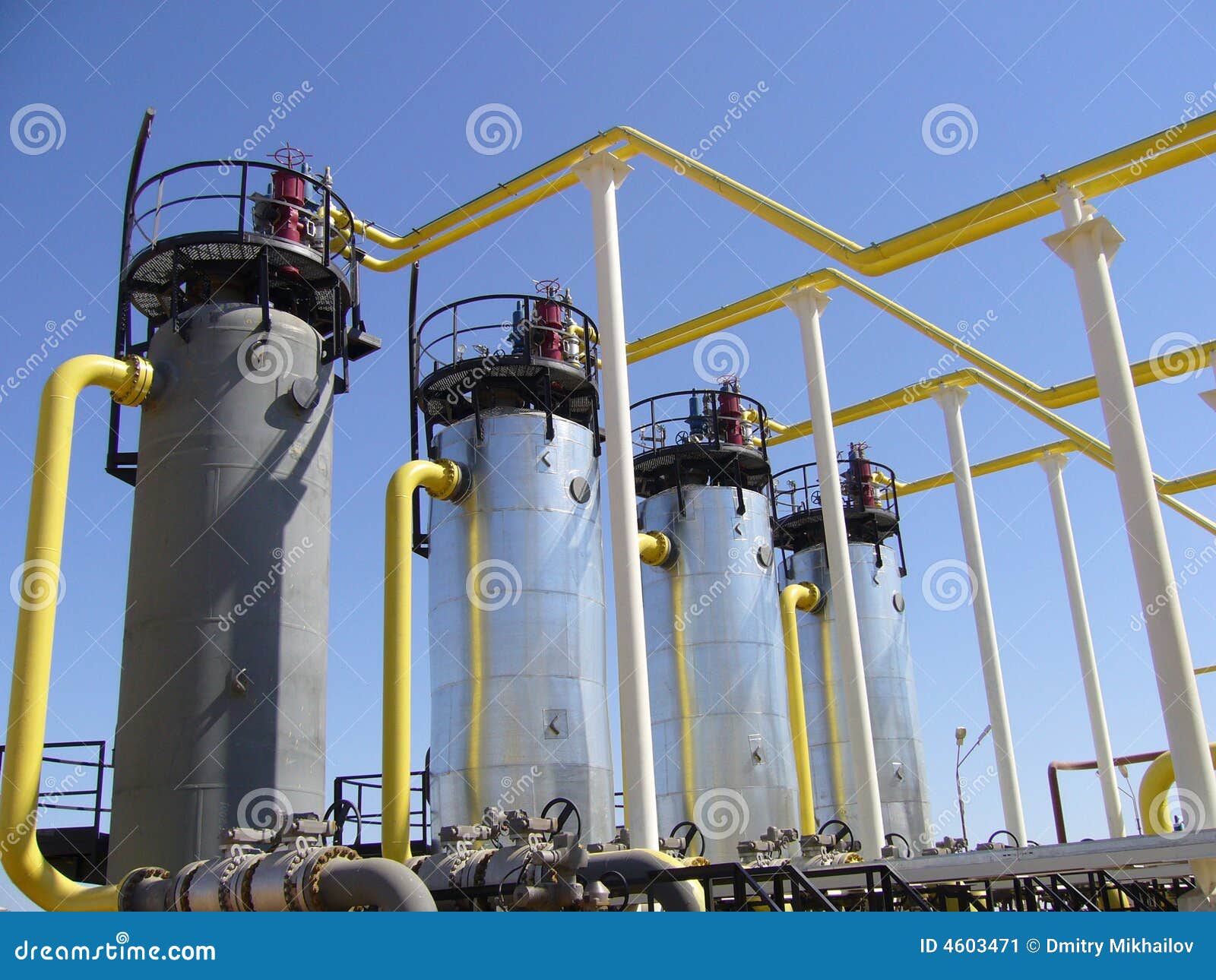 Natural Gas Industry stock image. Image of pollution, generation - 4603471