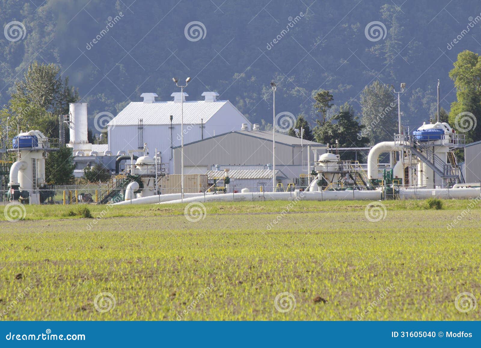 Natural Gas Infrastructure stock photo. Image of fuel - 31605040