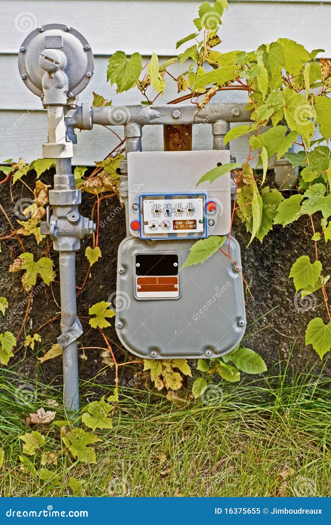 Natural gas meter stock image. Image of cooking, gauges - 16375655