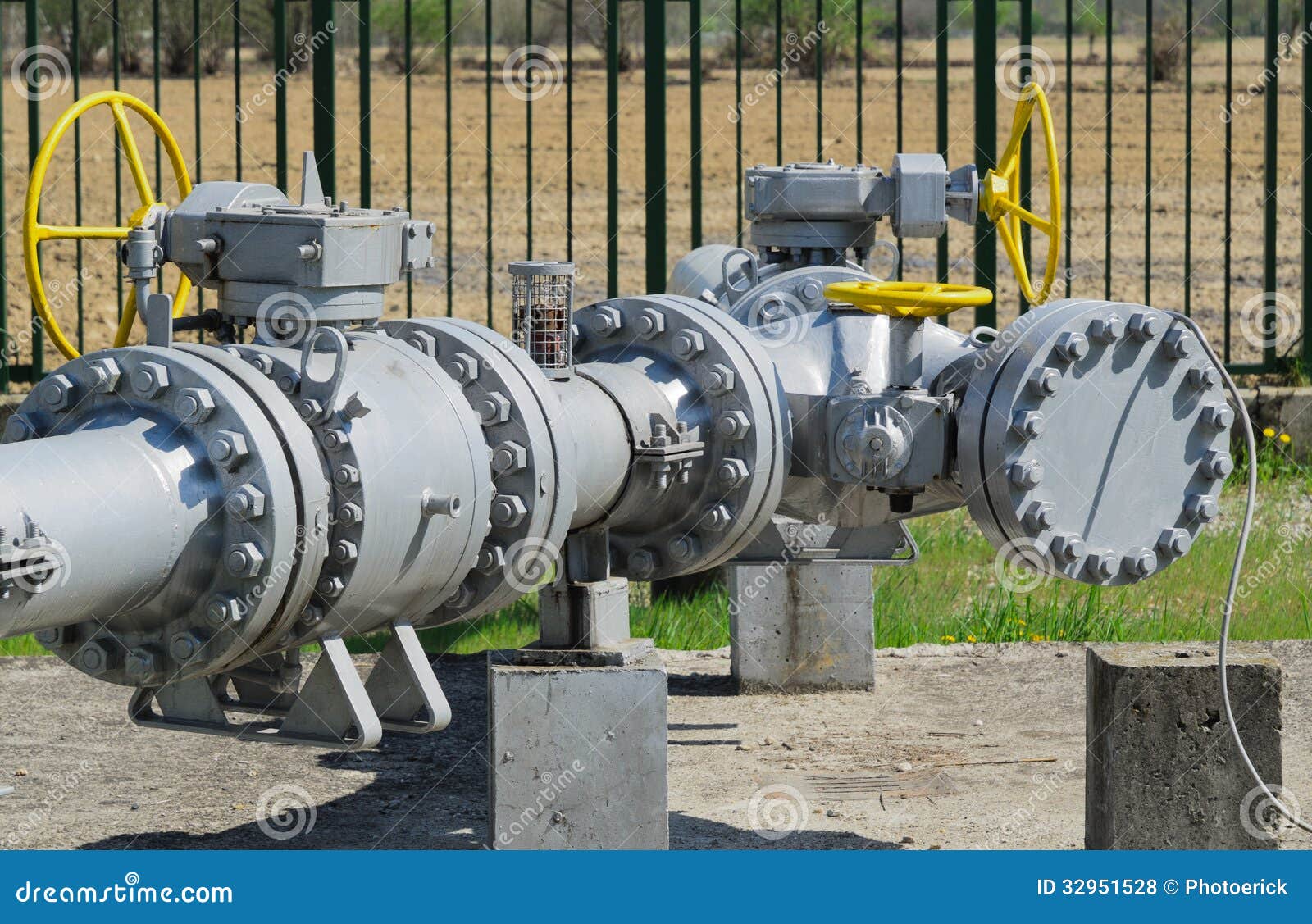 Natural gas pipeline stock photo. Image of fuel, industry - 32951528