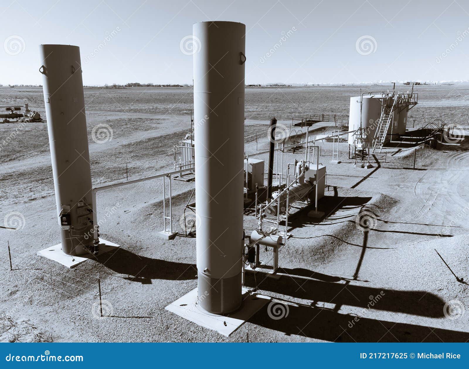 Natural gas storage stock image. Image of heating, arid - 217217625