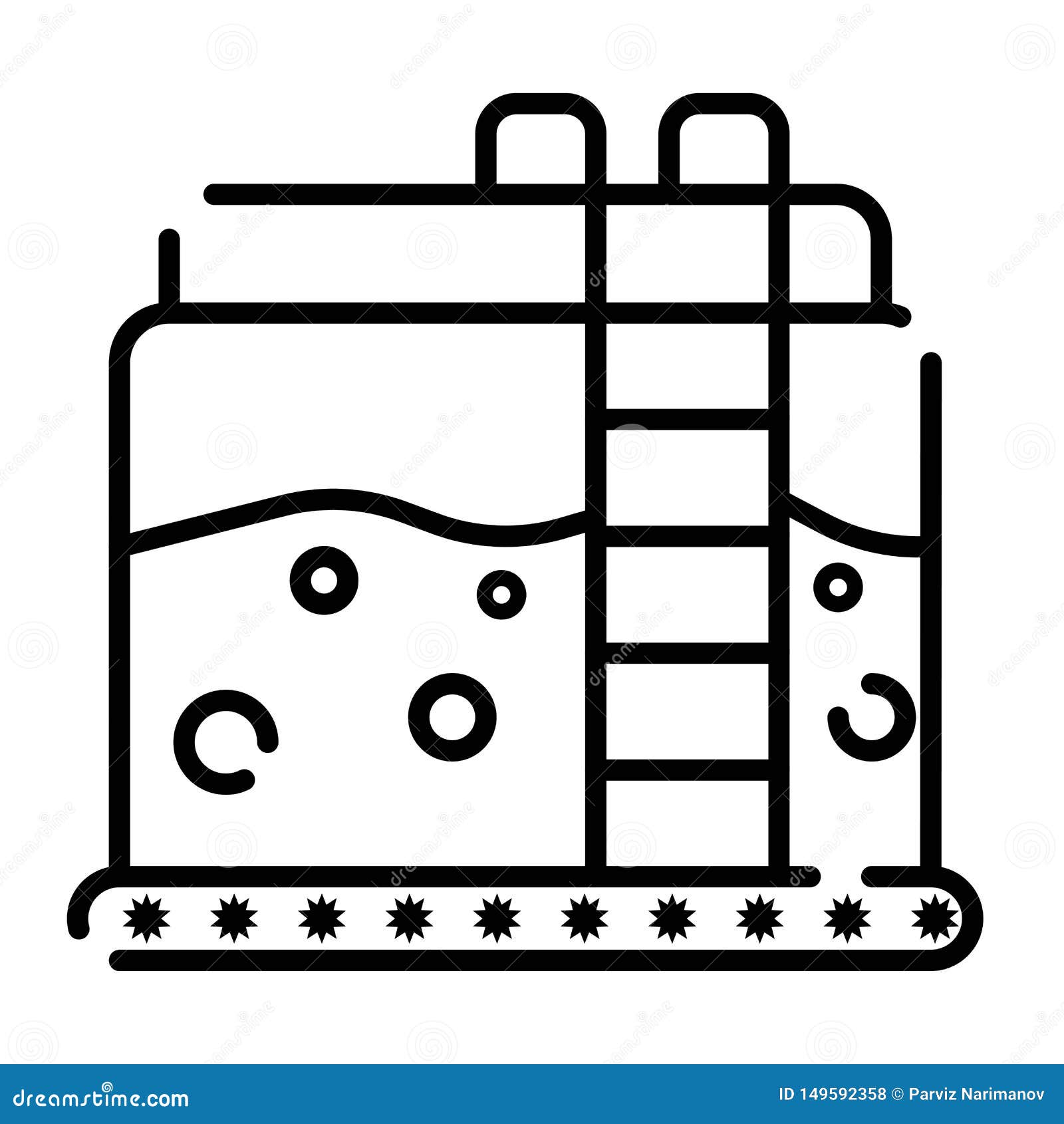 Natural Gas Tank Icon Vector Stock Illustration - Illustration of fuel ...