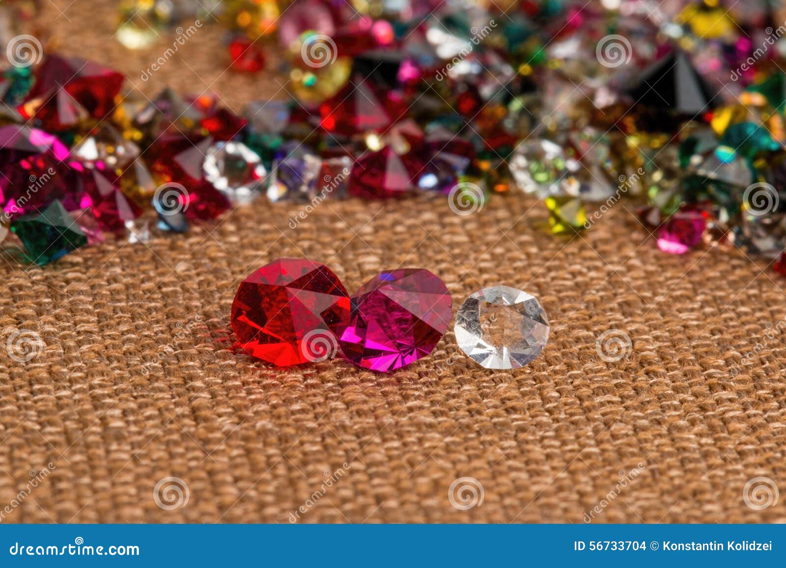 Natural gemstones. stock photo. Image of society, stone - 56733704