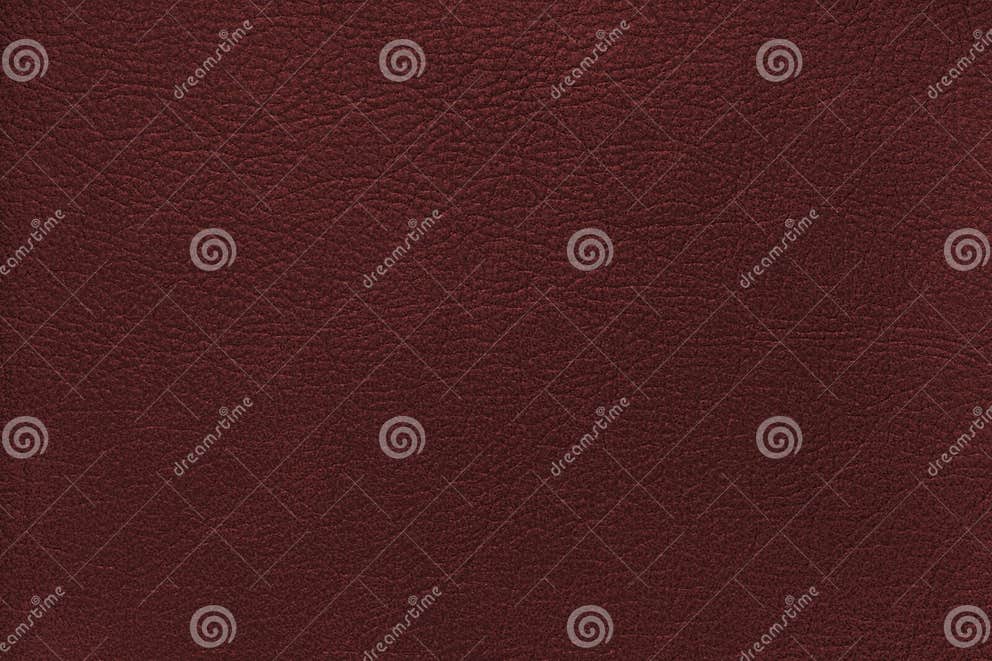 Natural, Genuine Solid Red Leather Texture, Structure of Matte ...