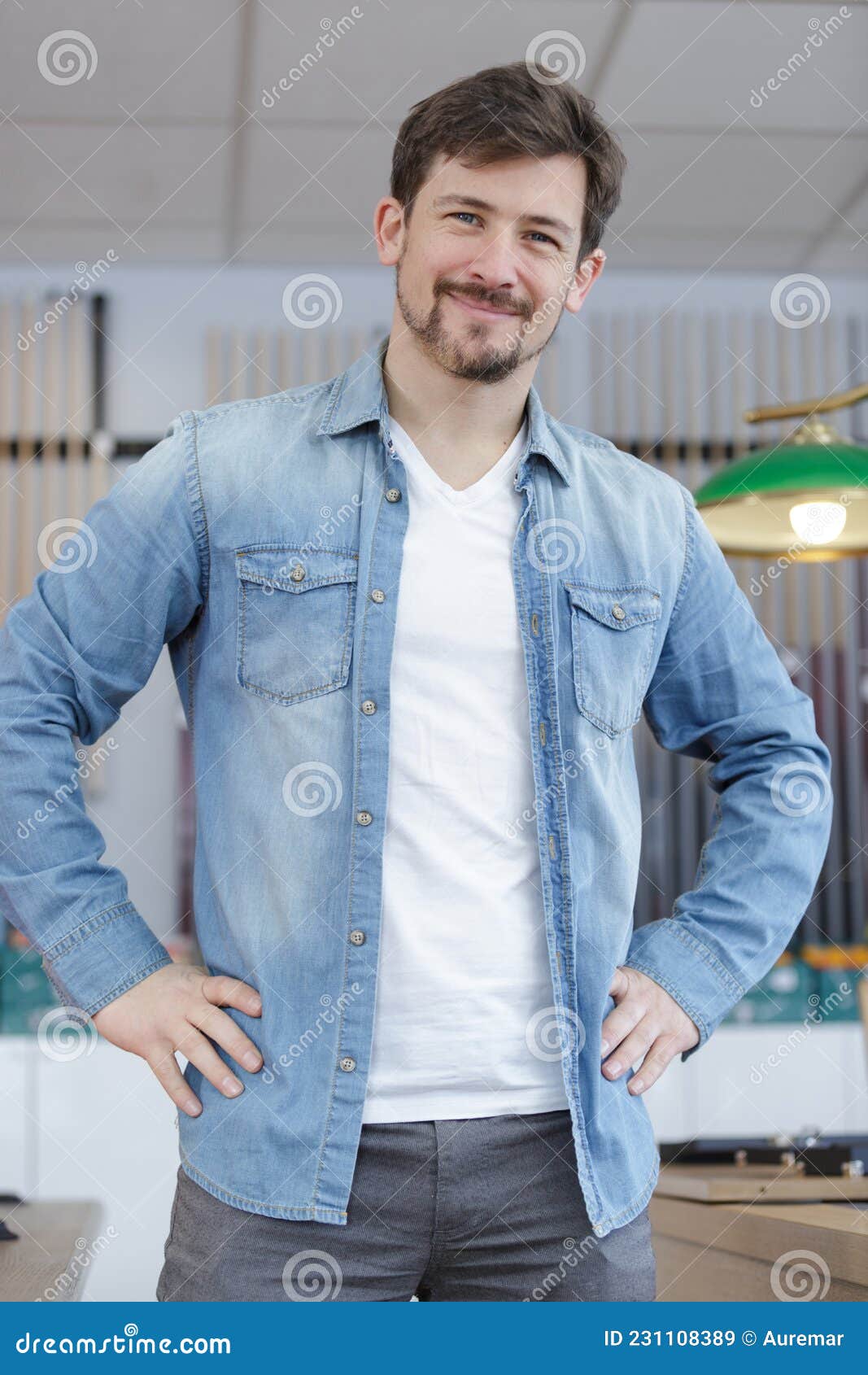 Natural Good Looking Young Man Smiling Stock Image - Image of college ...