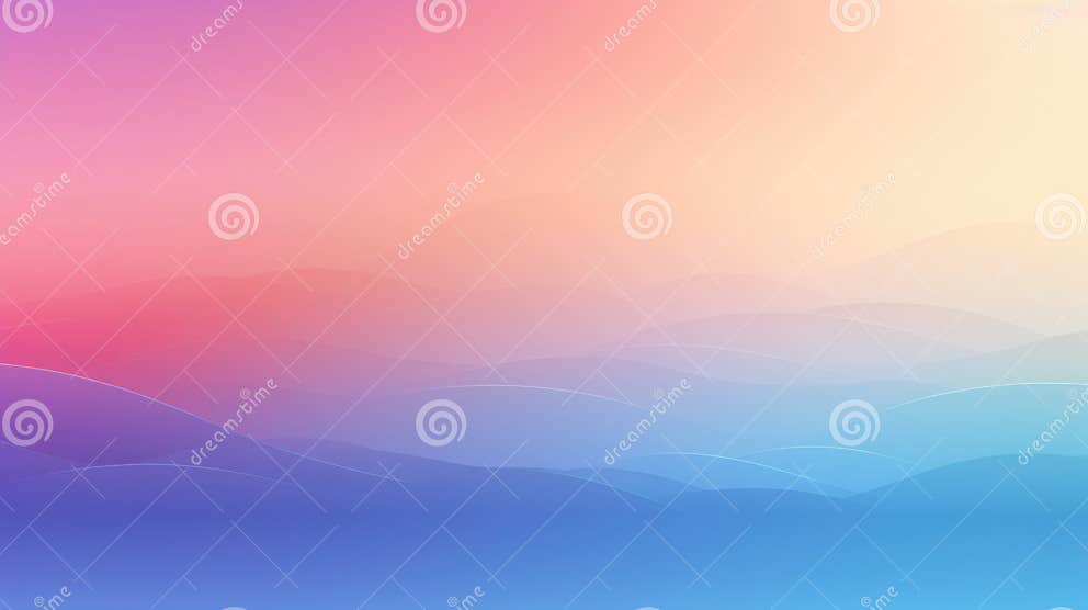 Natural Gradient Background, Abstract Illustration Stock Illustration ...