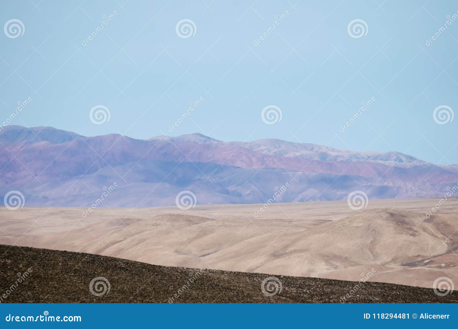 Natural Gradient - Colors of the Desert Stock Image - Image of south ...