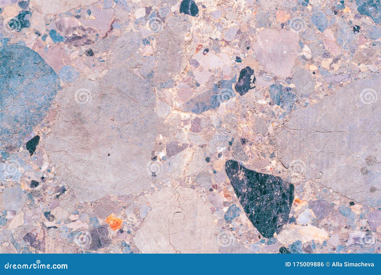 Natural Granite Metamorphic Rock Texture Background Stock Photo - Image ...