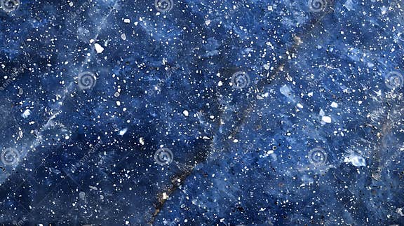 Natural Blue Granite Stone Texture with Intricate Patterns, Creating a ...