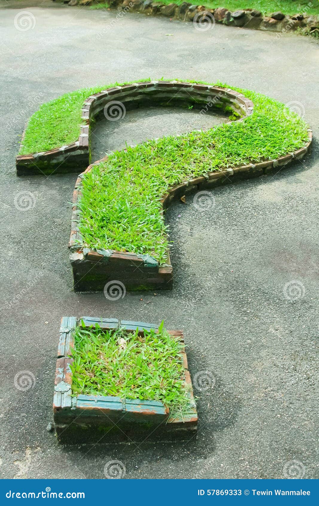 Natural Grass Question Mark Stock Image - Image of greenery, fresh ...