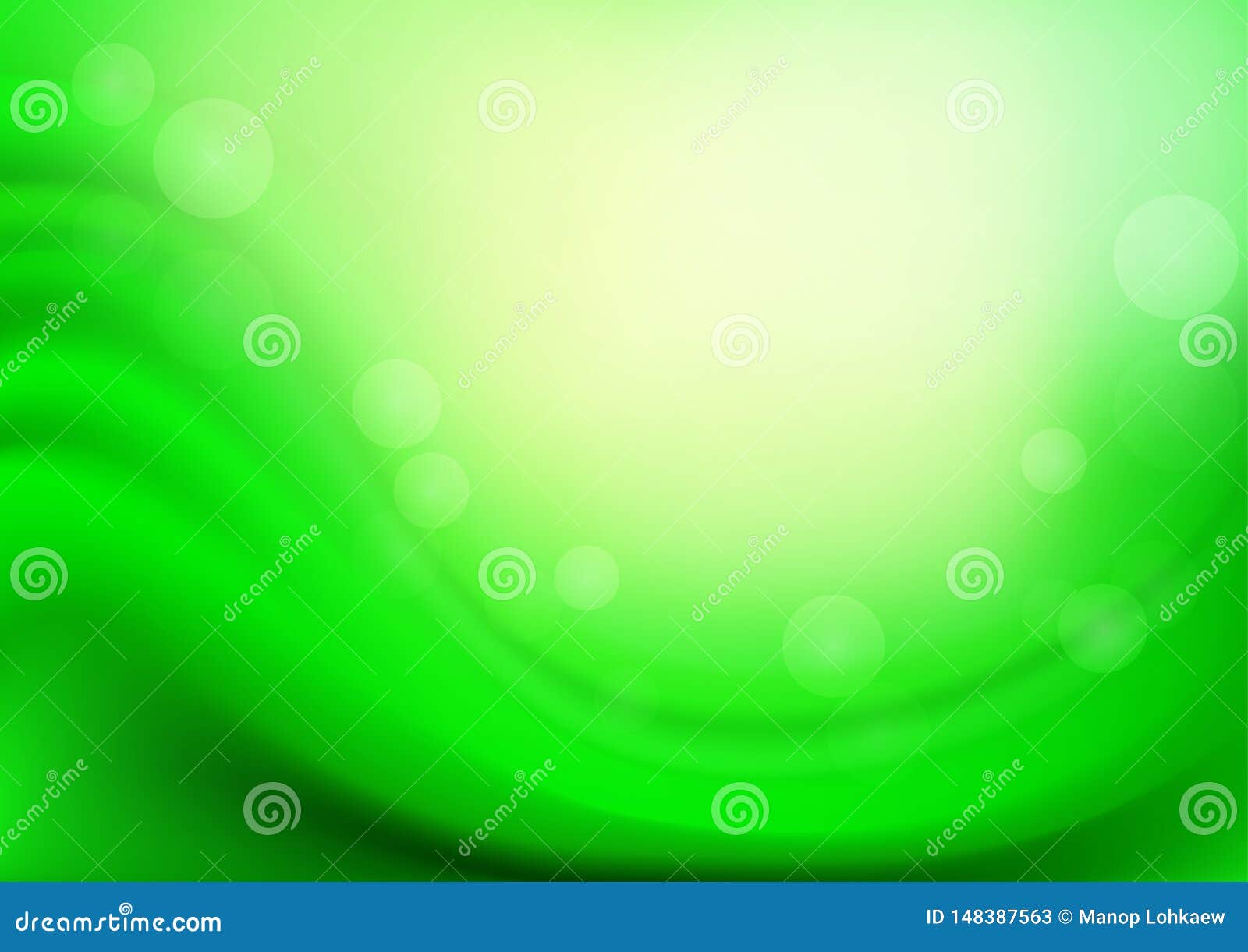 Natural Green Abstract Background Stock Vector - Illustration of shiny ...