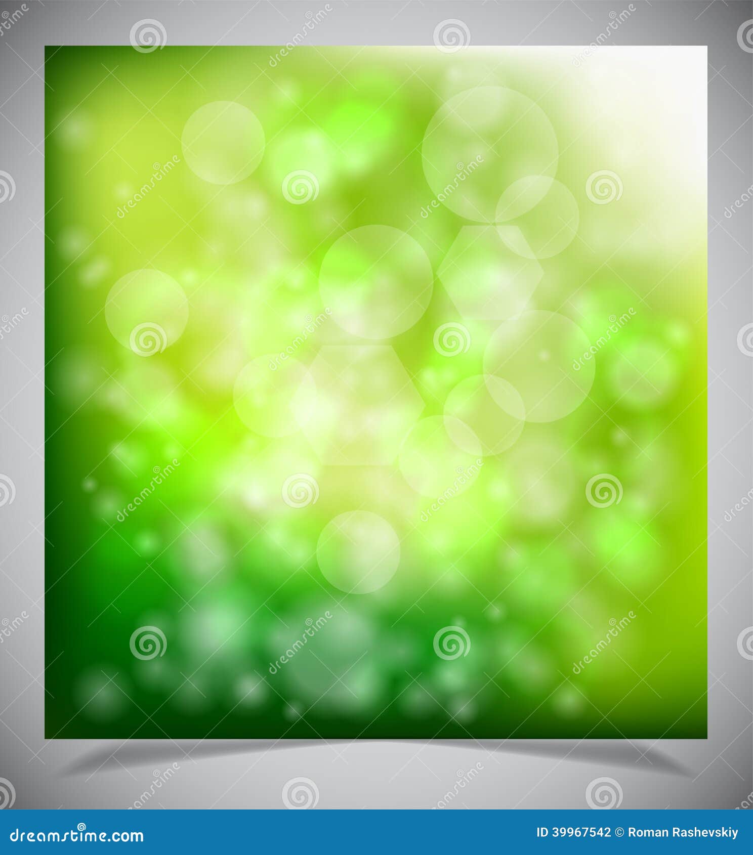 Natural green background stock illustration. Illustration of isolated ...