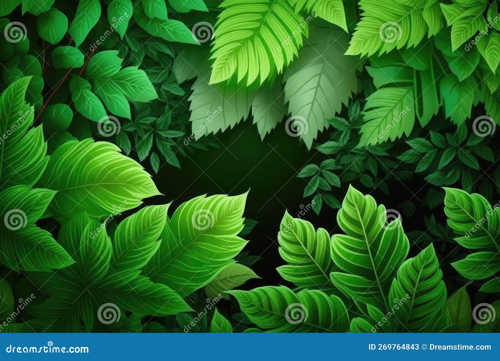 Natural Green Leaf, Fresh Green Tree Leaves Under Sunlight Generative ... Natural Green Leaf, Fresh Green Tree Leaves Under Sunlight Generative ...