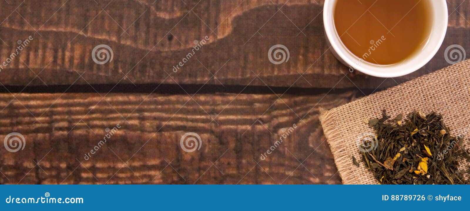 Natural Green Tea in the White Cup Stock Photo - Image of wooden, healt ...