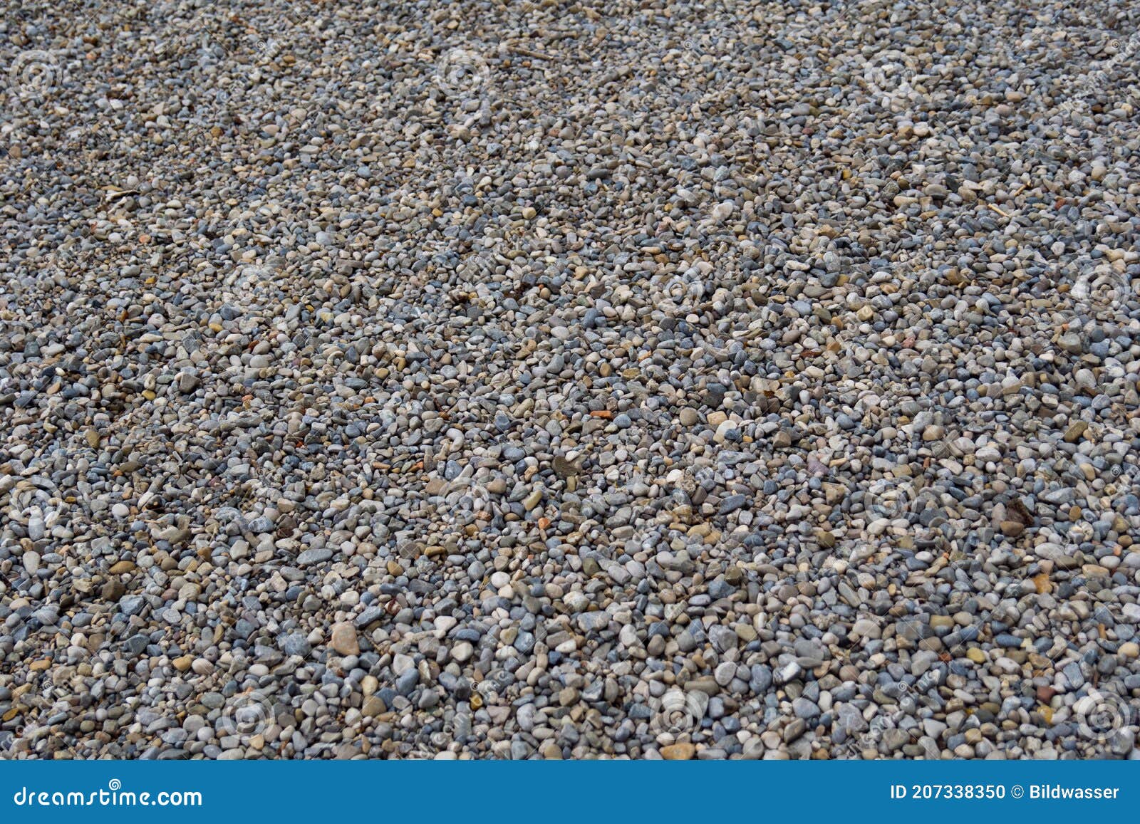 Washed Pebble Floor Texture In Hardscape Work Stock Photography ...