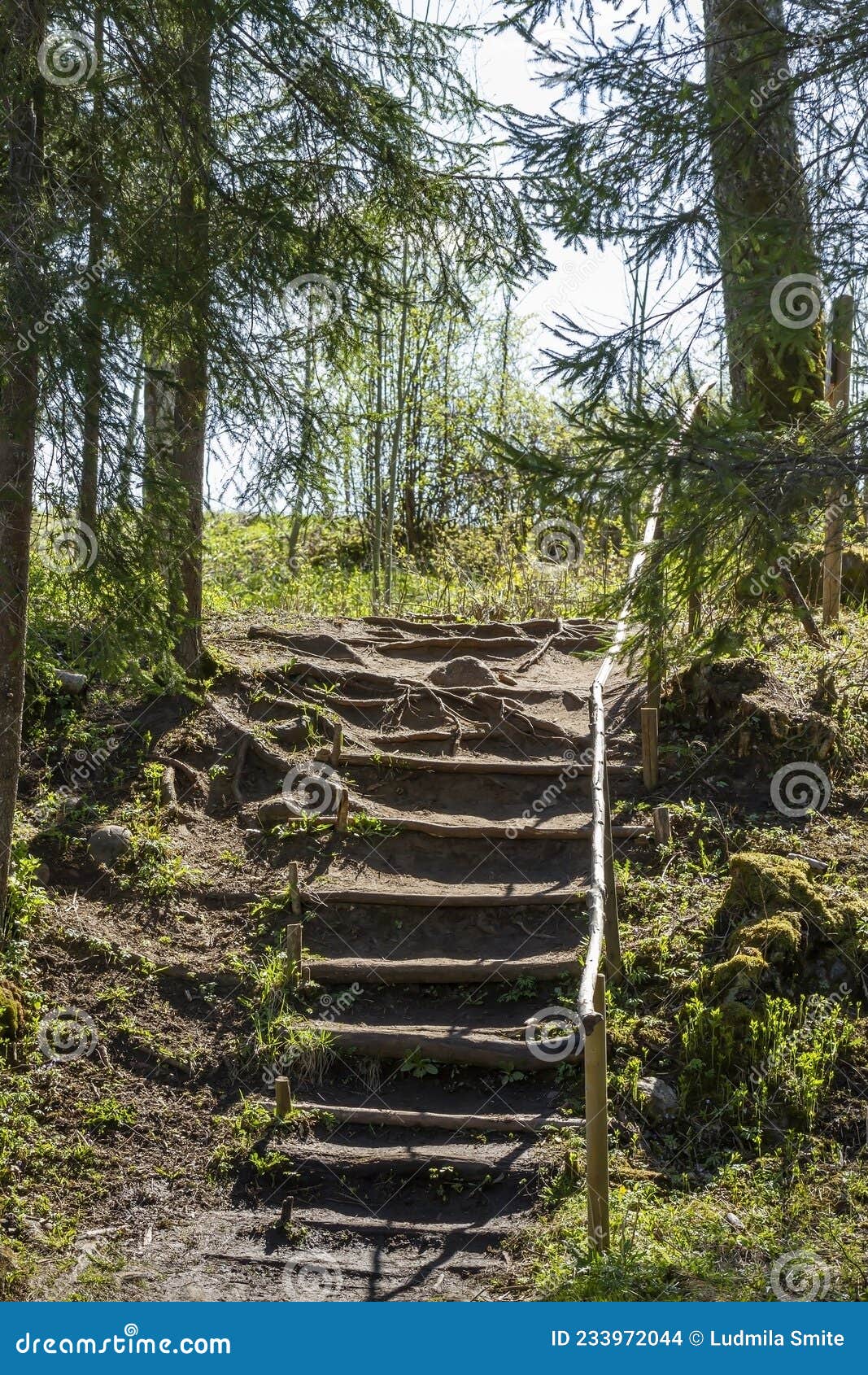 Ground Stair Step Walkway. Royalty-Free Stock Image | CartoonDealer.com ...