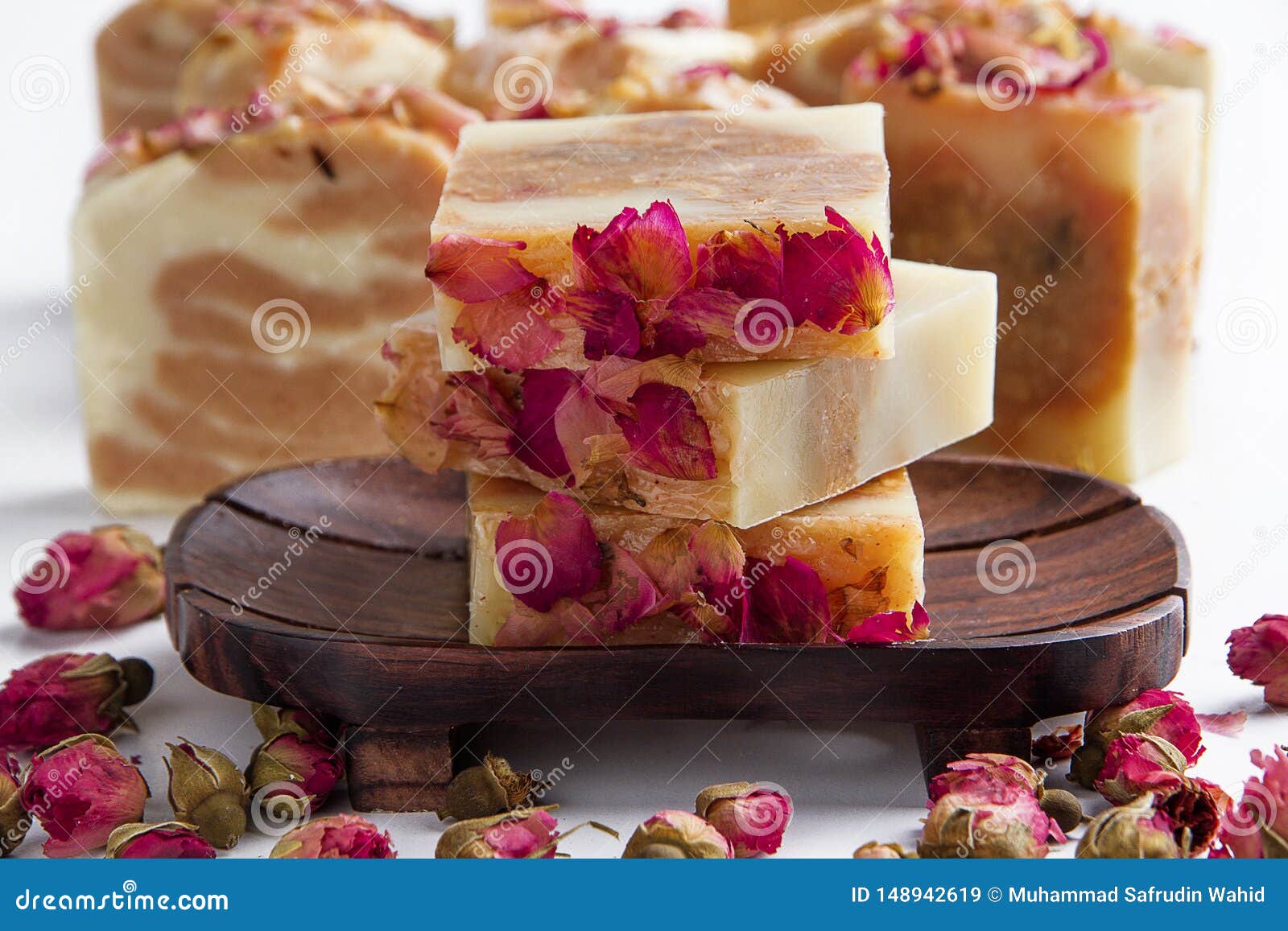Natural Handmade Soap Shaped Like Cake Stock Image - Image of soap ...