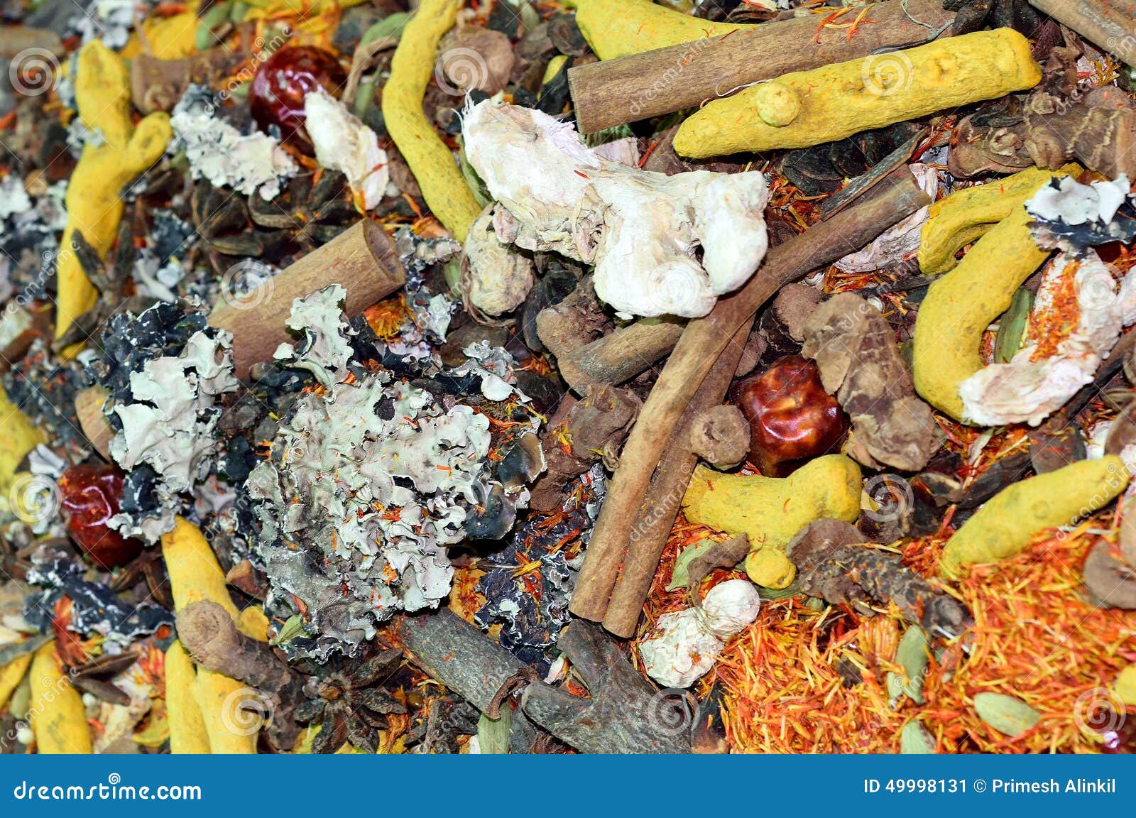 Natural herbs and spices stock image. Image of color - 49998131