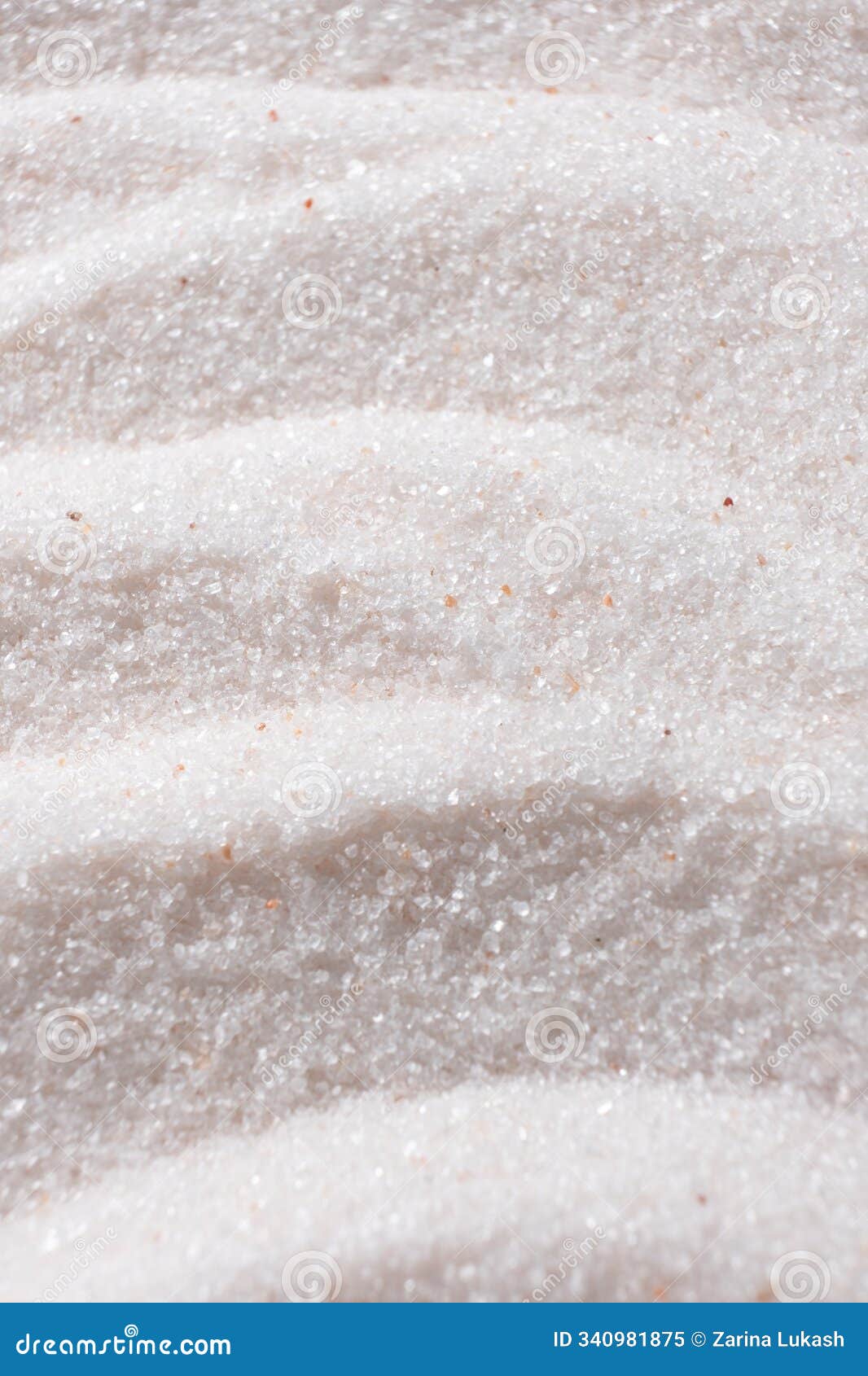 Natural Himalayan Pink Salt Fine Ground Top View Abstract Texture ...
