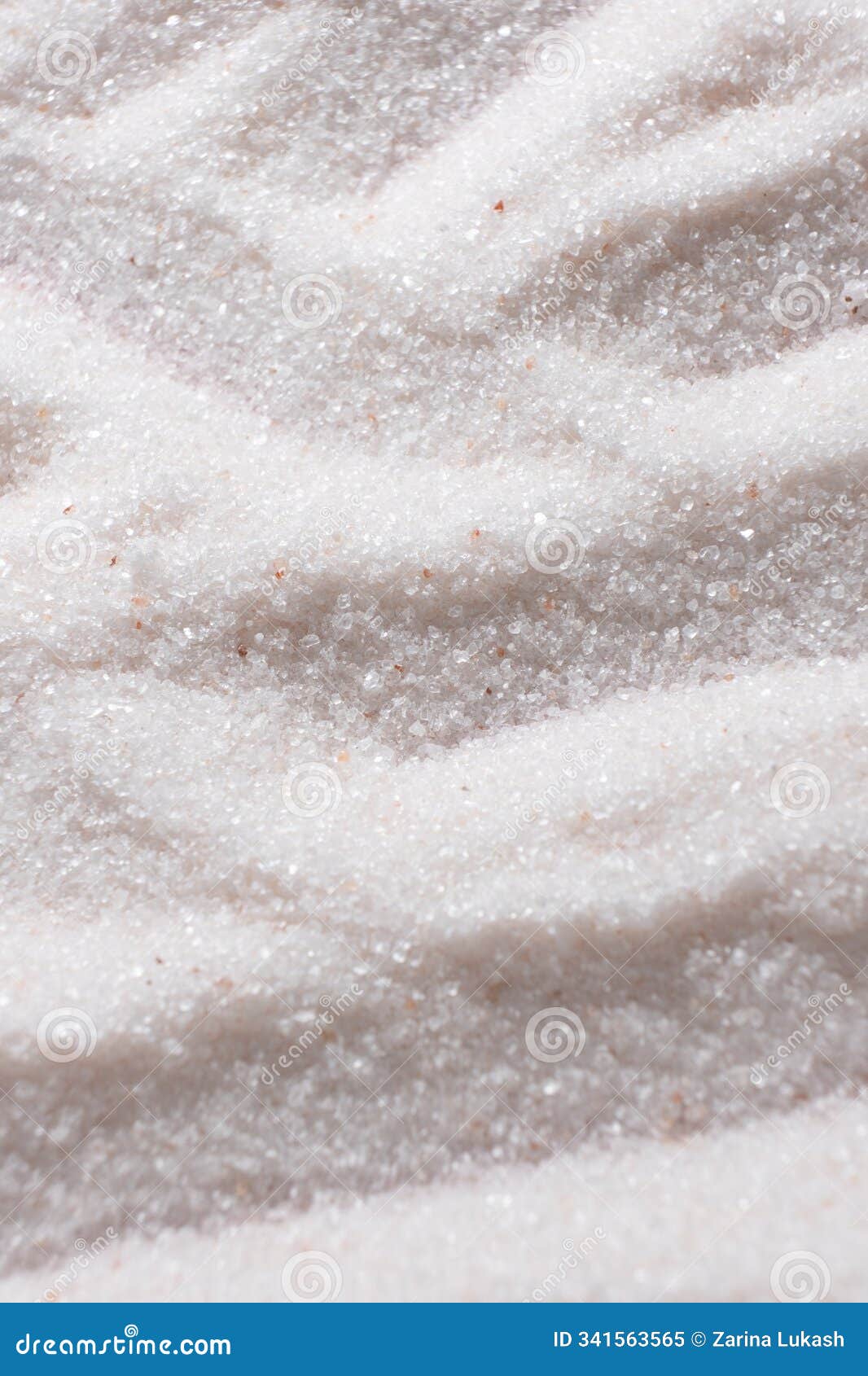 Natural Himalayan Pink Salt Fine Ground Top View Abstract Texture ...