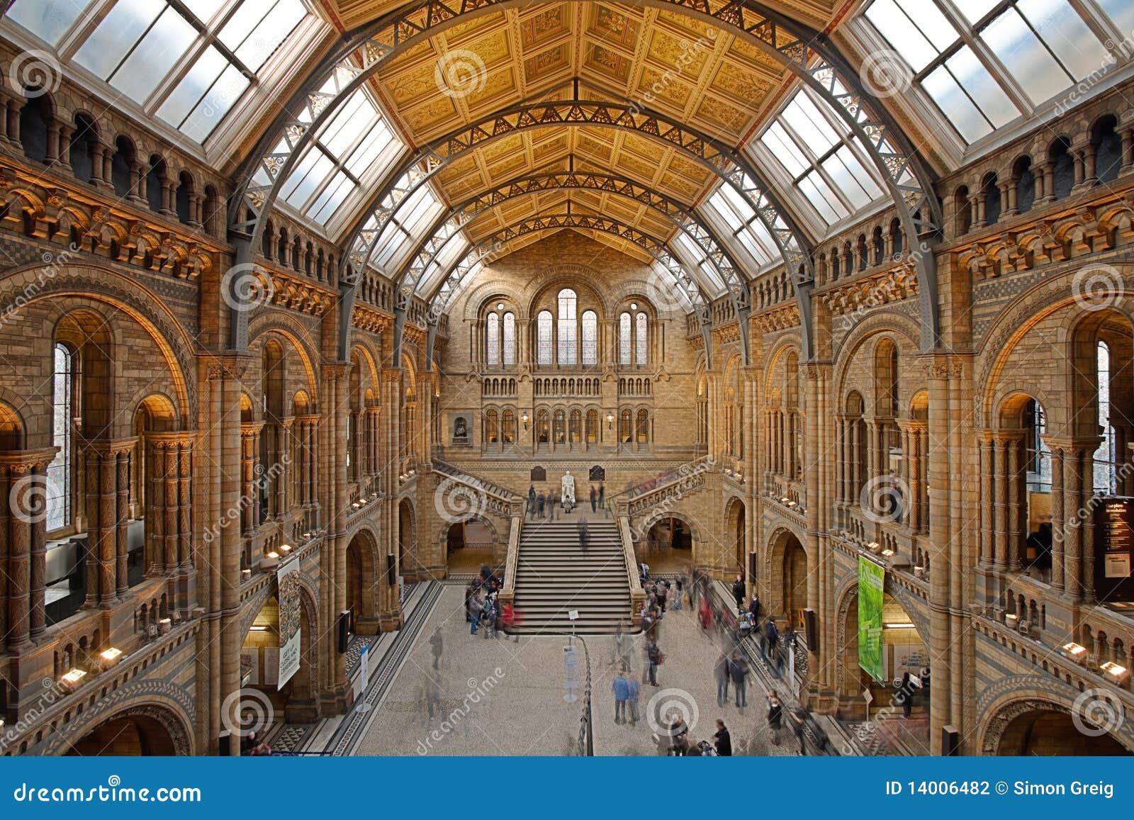 Natural History Museum Main Hall Editorial Photography - Image of ...