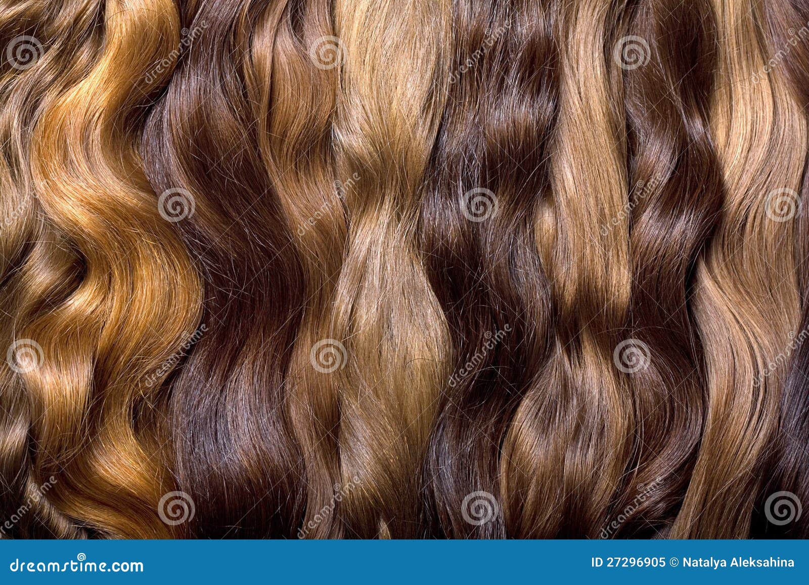 Natural human hair stock image. Image of abstract, salon - 27296905