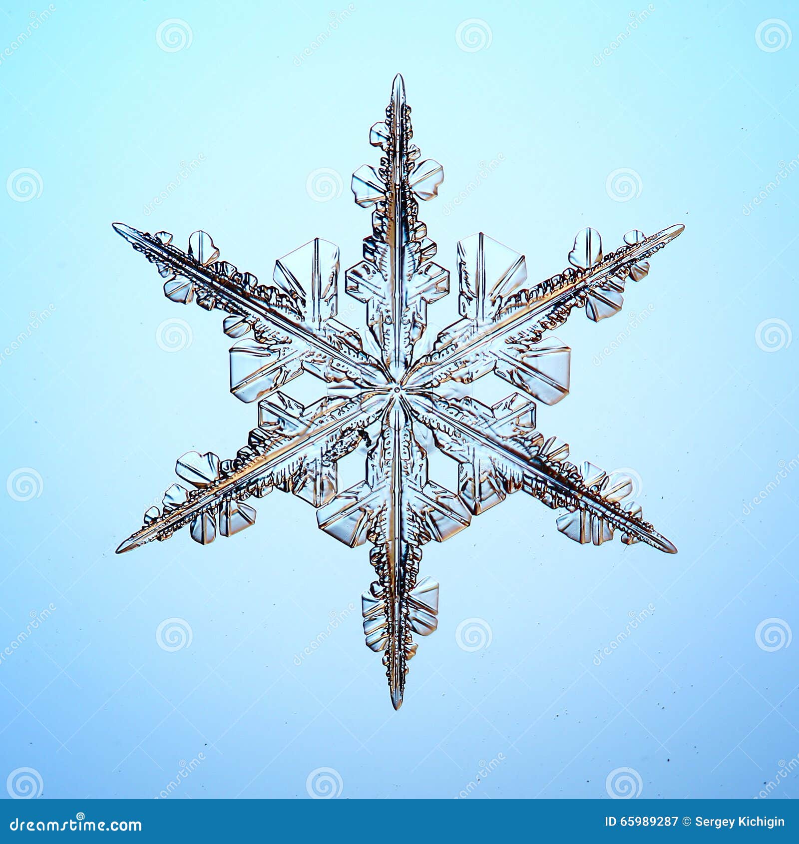 Natural Ice Crystal Snowflake Stock Image - Image of glass, abstract ...