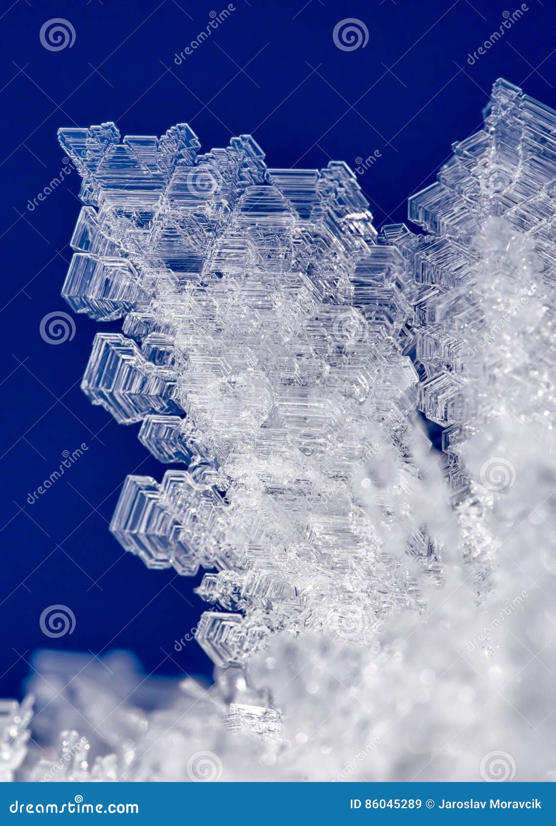 Natural ice crystals stock image. Image of structure - 86045289