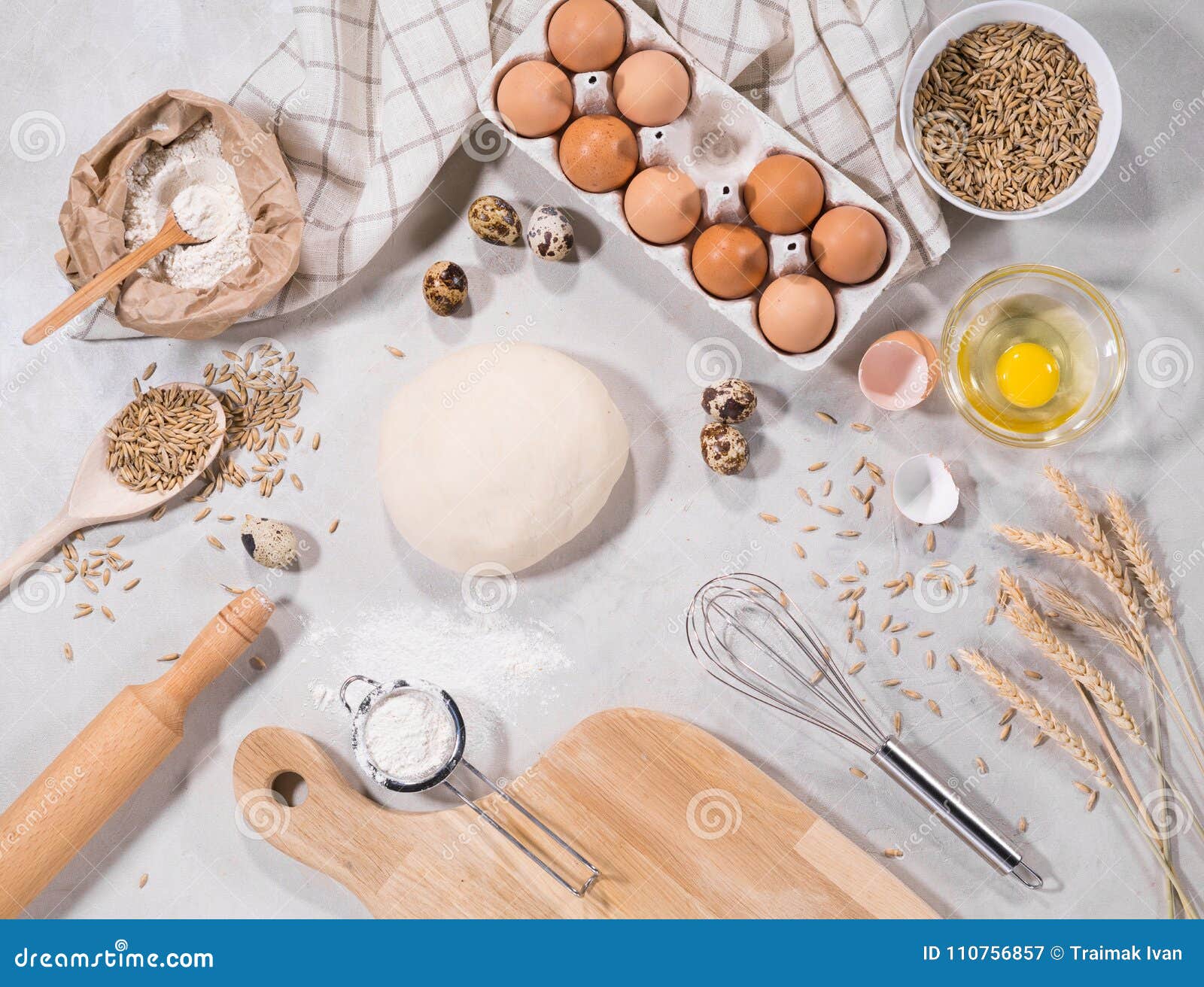 Natural Ingredients for Baking Stock Image - Image of countrysidefood ...