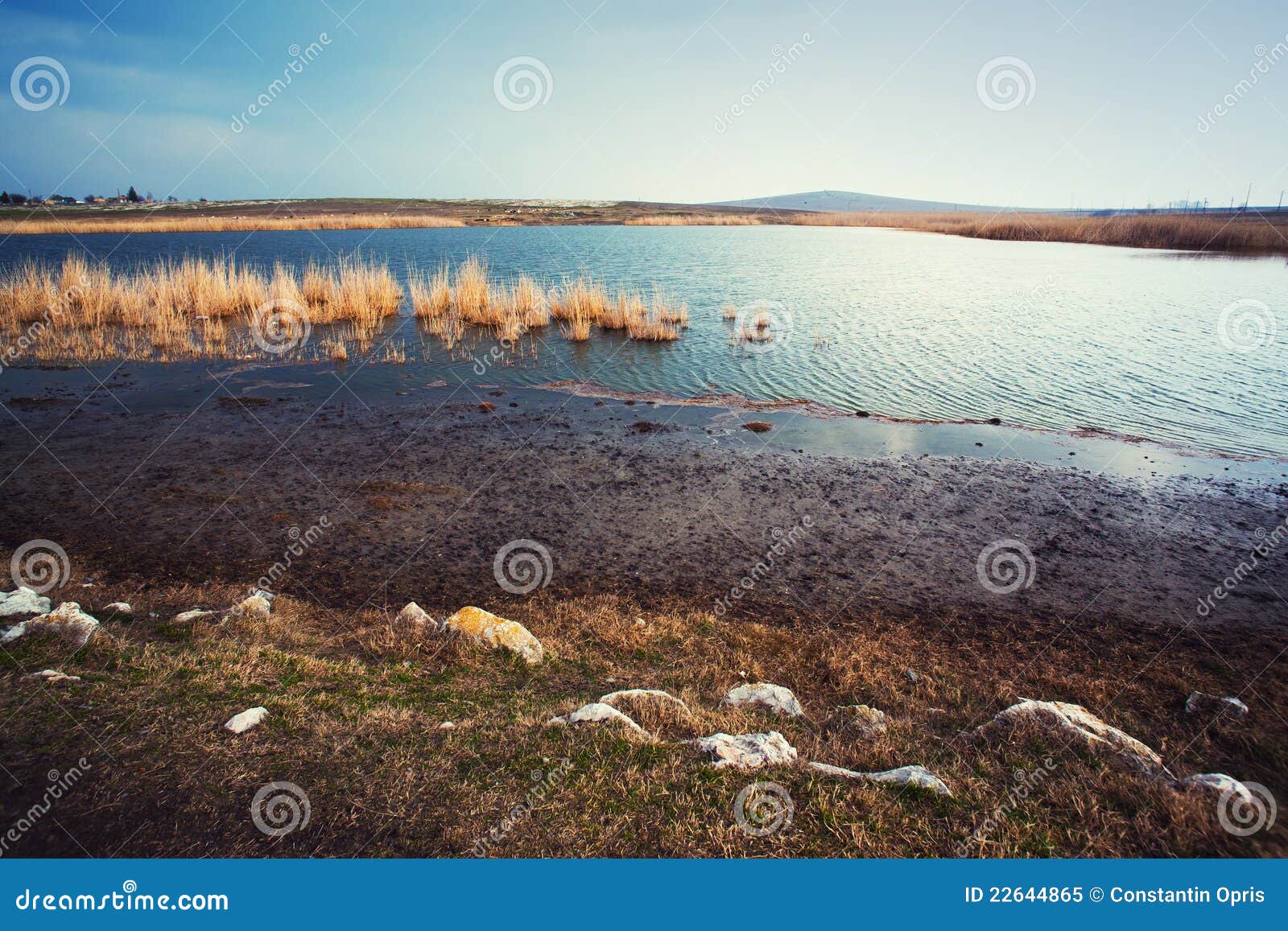 Natural lake landscape stock image. Image of danube, natural - 22644865
