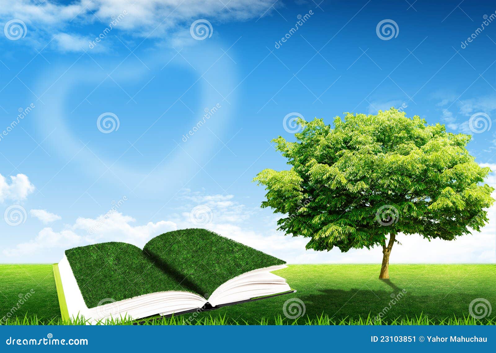 Natural Landscape. Ecological Concept Stock Illustration - Illustration ...