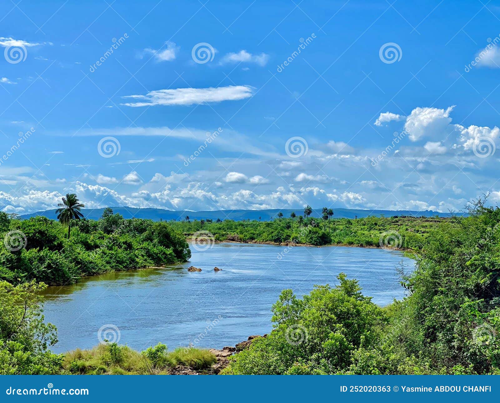 Natural landscape River stock image. Image of lake, wetland - 252020363