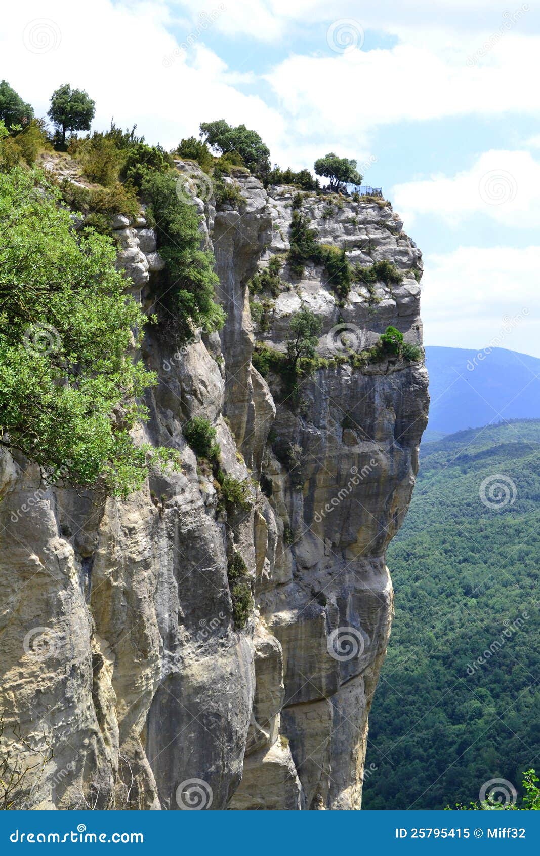 Natural Landscape, Rupit, Spain Stock Image - Image of foliage, river ...