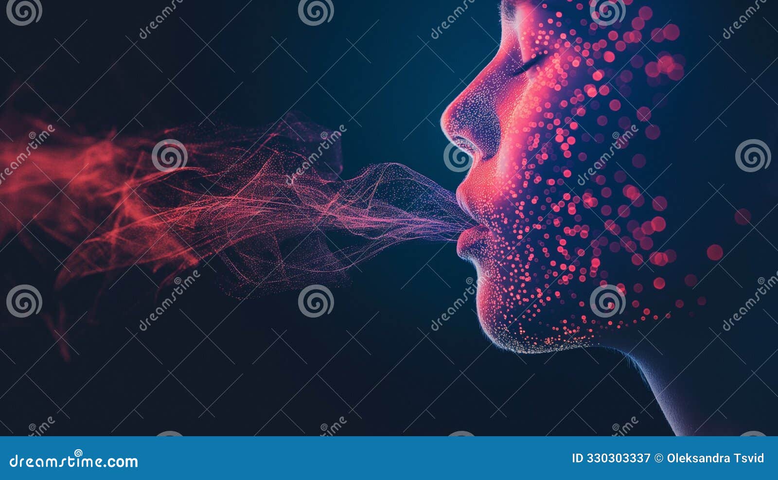 Natural Language Processing, Understanding Human Speech Stock Image ...