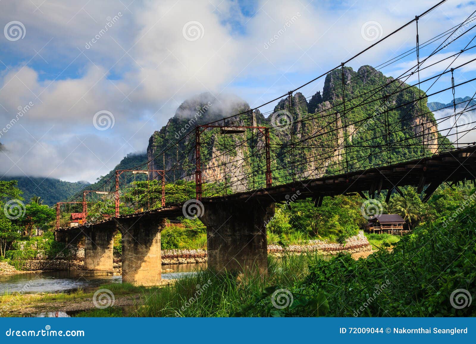 Natural in laos stock photo. Image of laos, songliver - 72009044