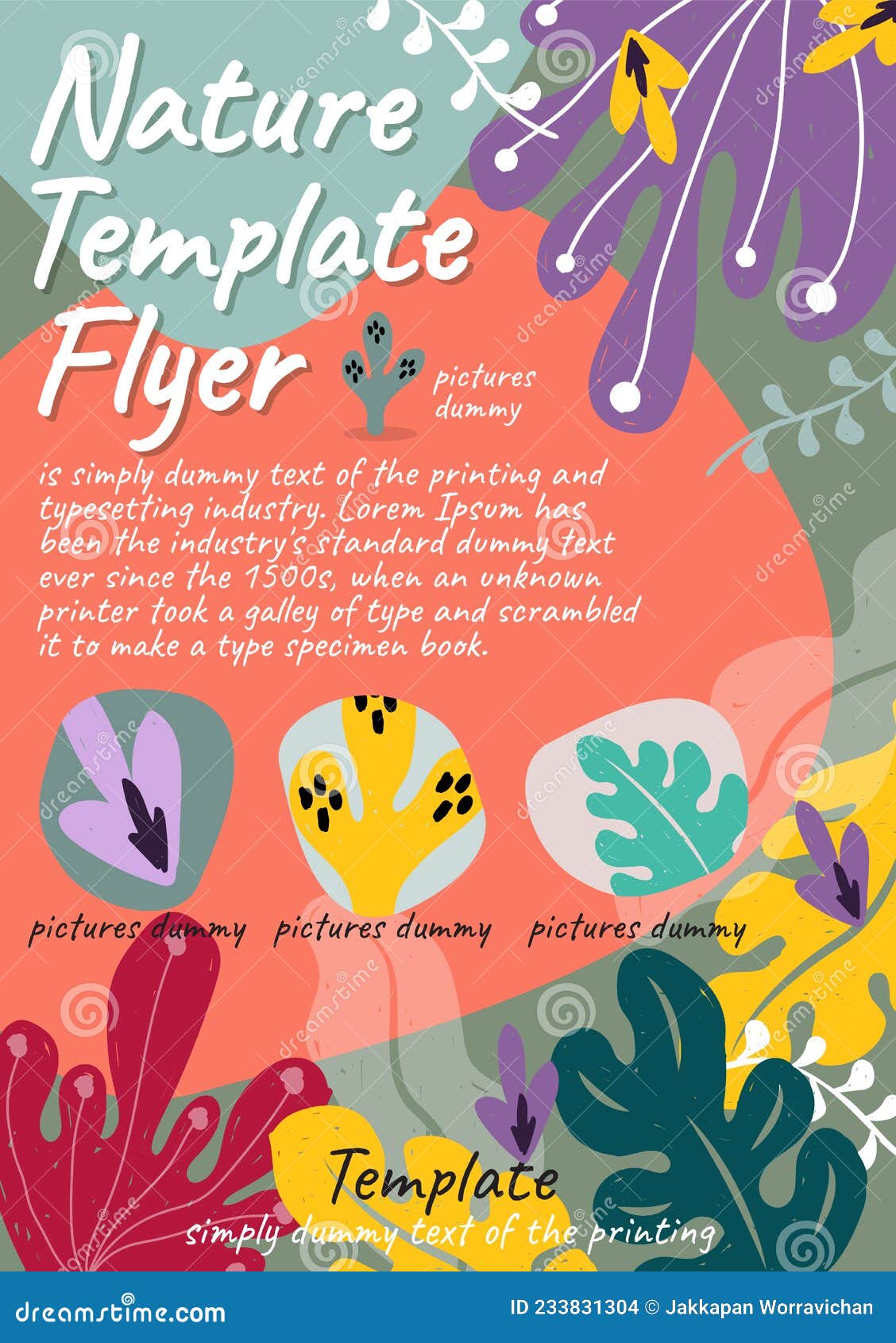 Natural Leaflet Abstract Background Illustration Vector 02 Stock Vector ...