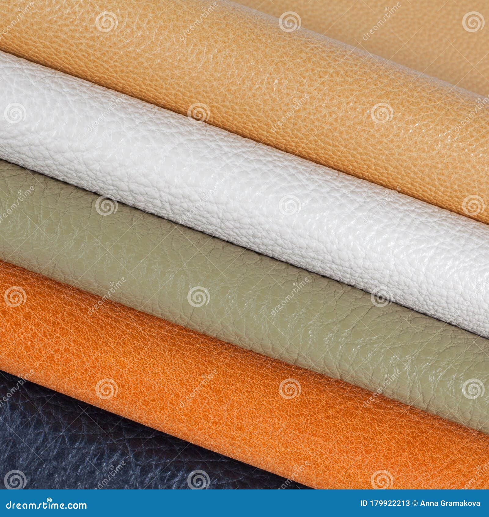 Natural Leather Textures Samples Stock Image - Image of beige, black ...