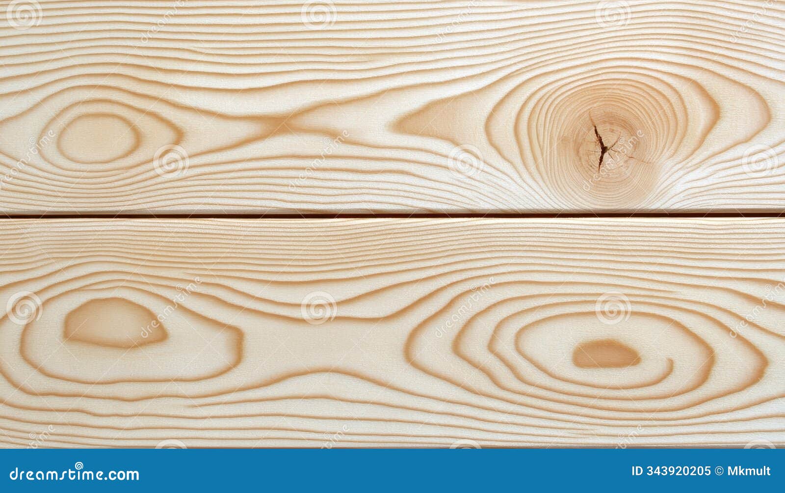 Natural Light-colored Wood Texture with Visible Grain and Knots on a ...