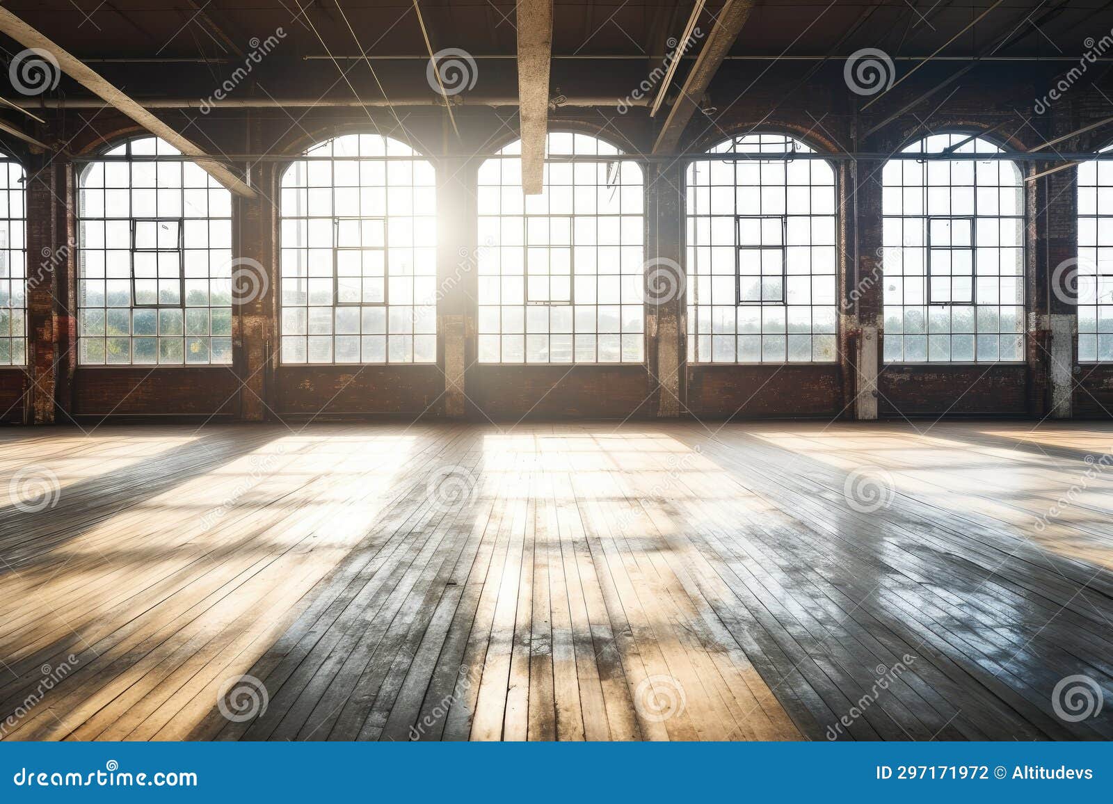 Natural Light Coming in through Large Windows Stock Photo - Image of ...