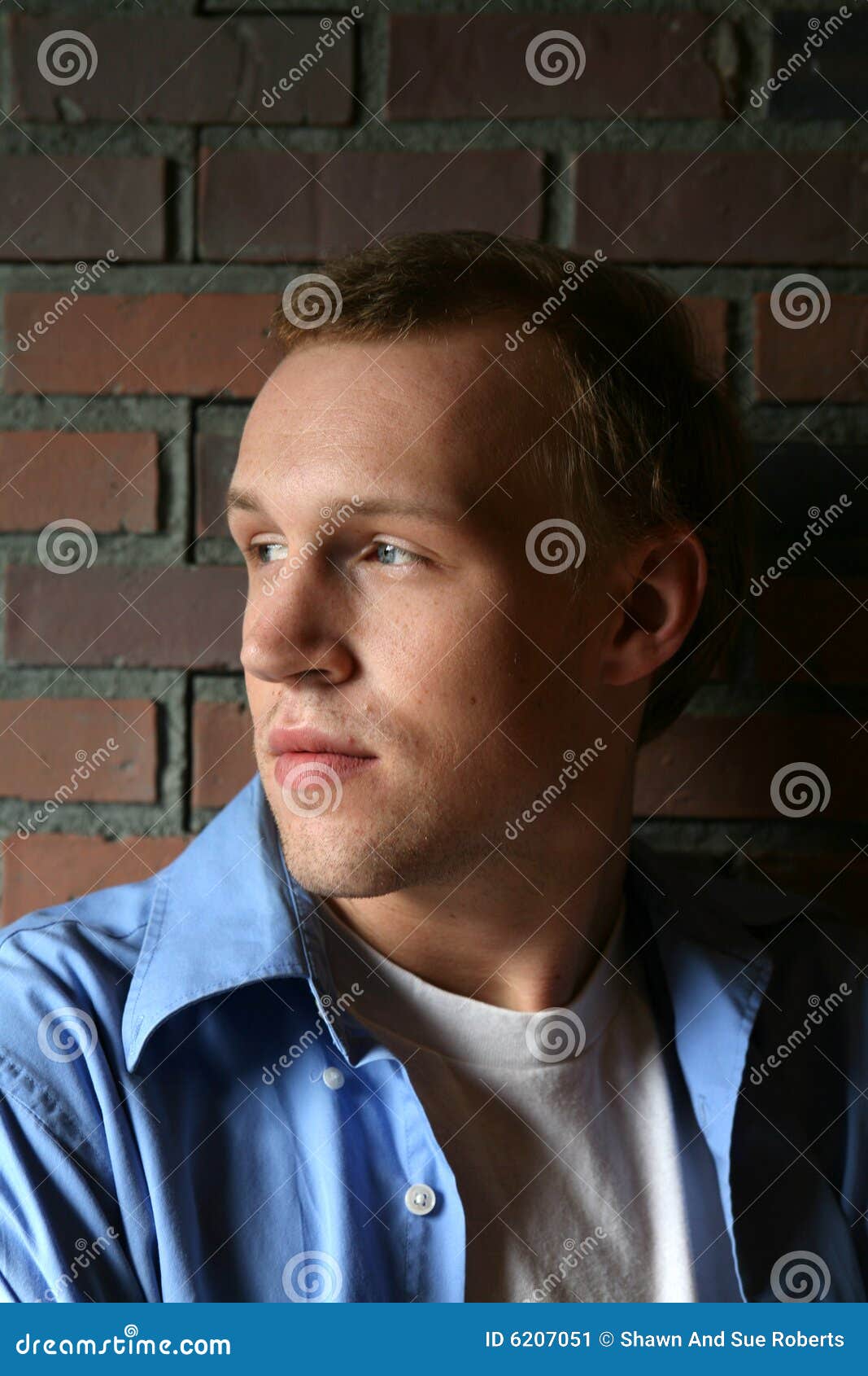Natural light man stock image. Image of natural, young - 6207051